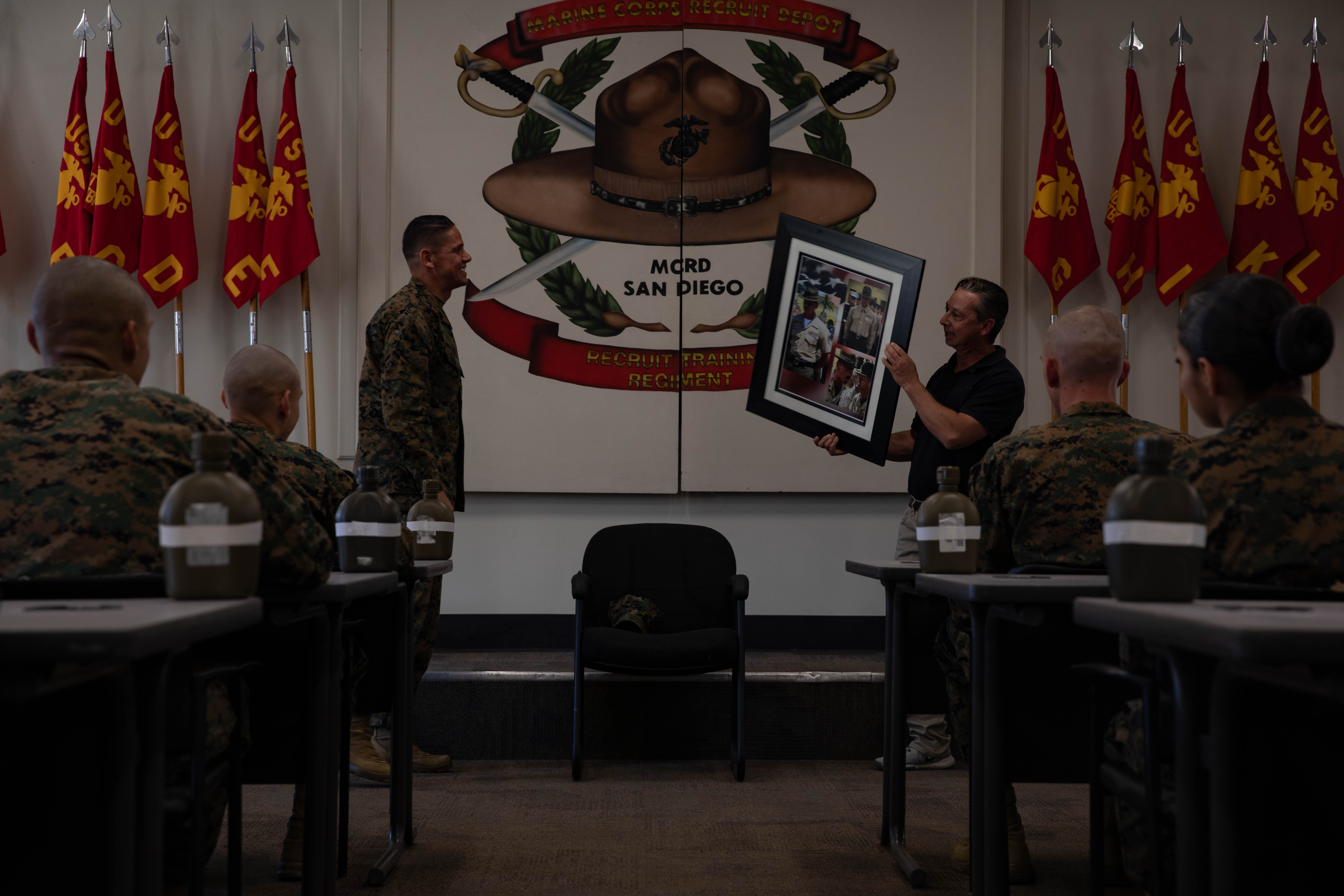 Sergeant Major of the Marine Corps visits MCRDSD 2023