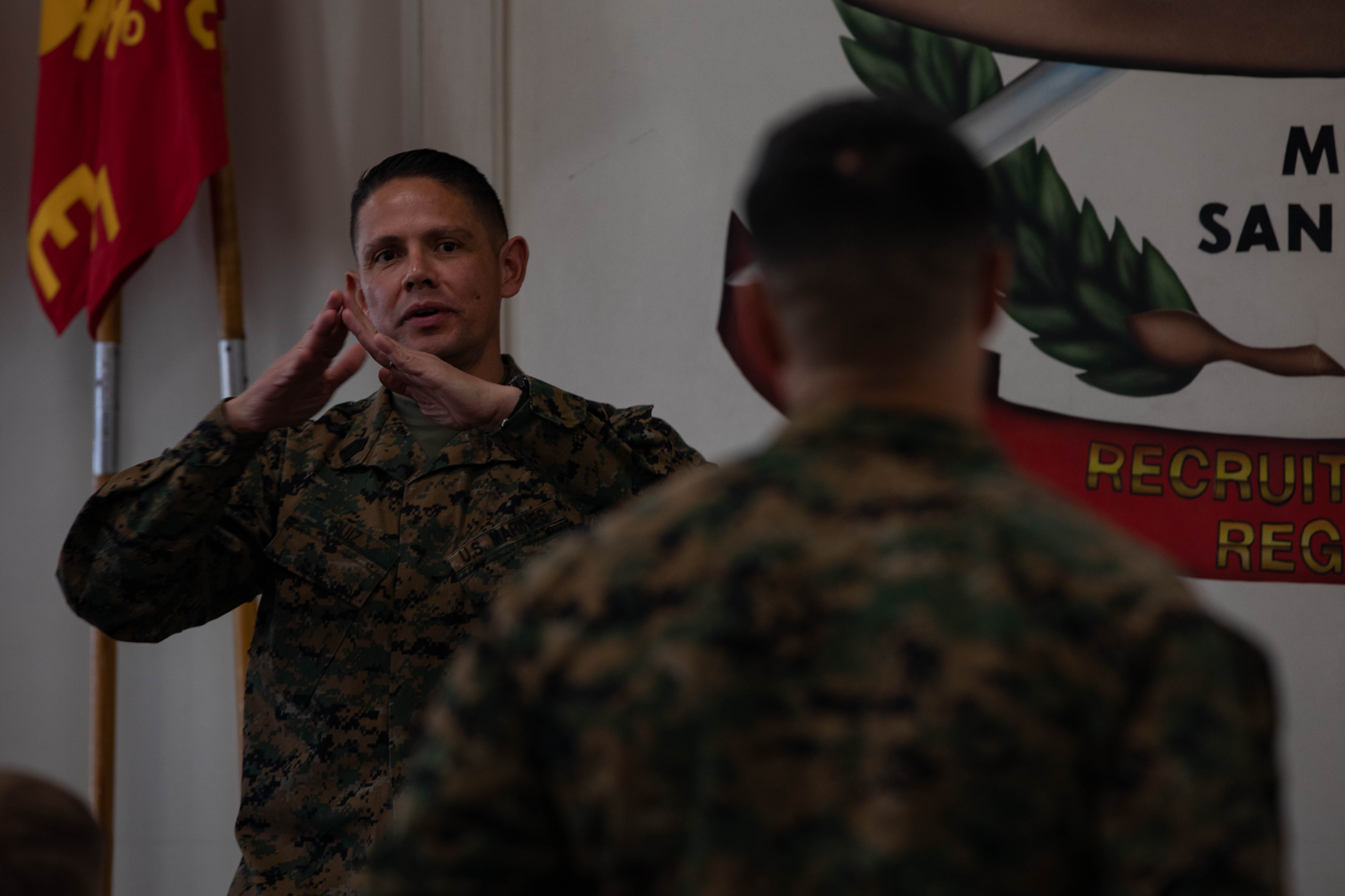 Sergeant Major of the Marine Corps visits MCRDSD 2023
