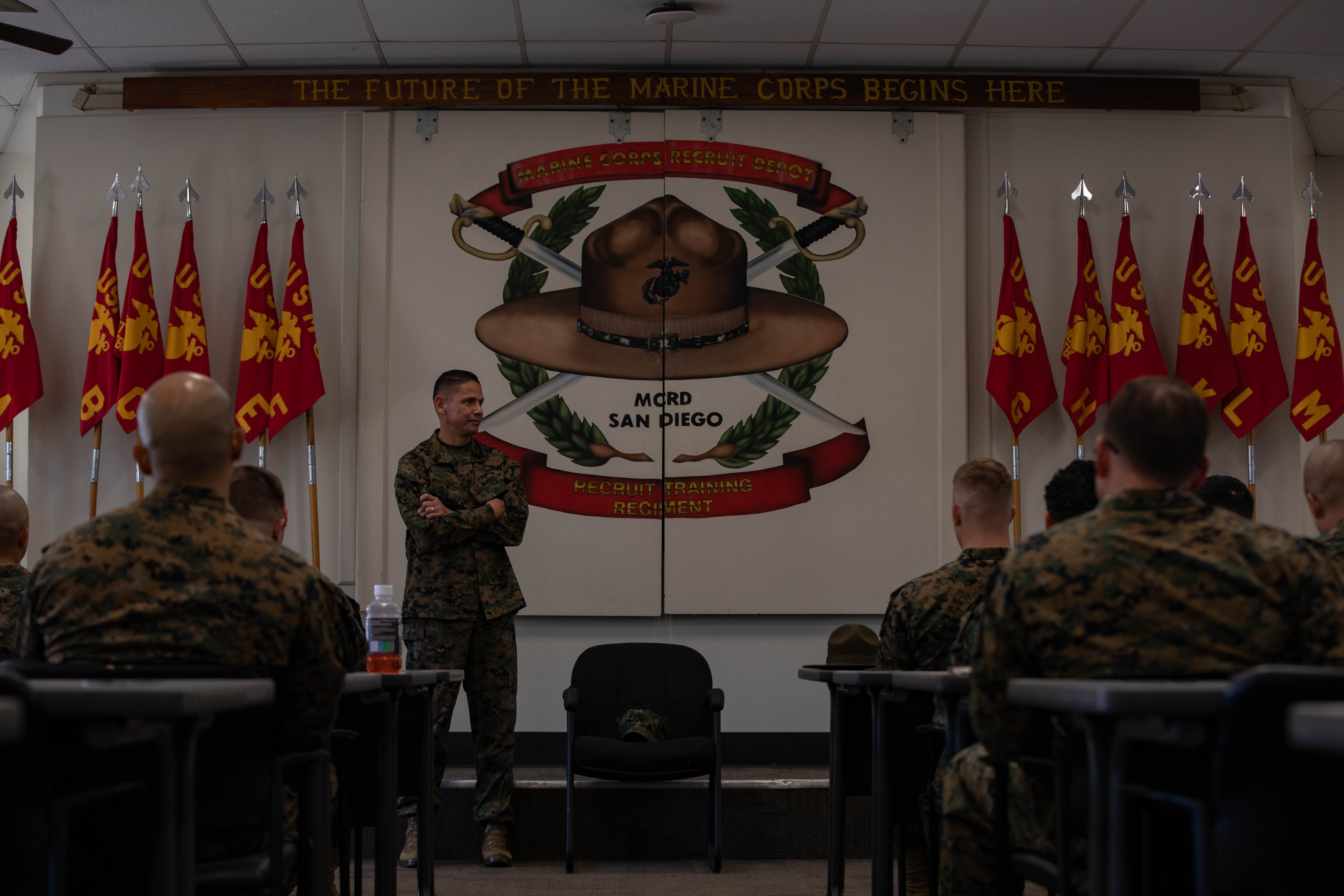 Sergeant Major of the Marine Corps visits MCRDSD 2023