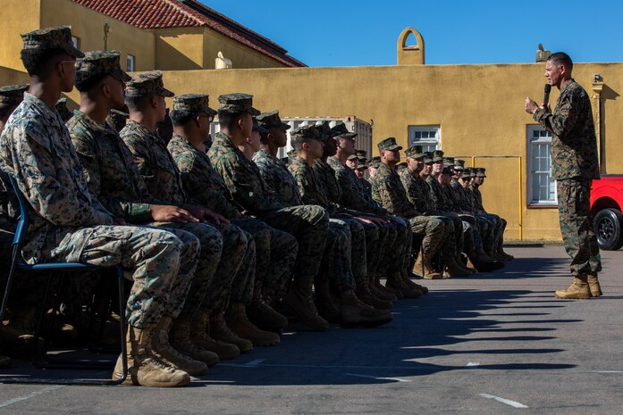 Sergeant Major of the Marine Corps visits MCRDSD 2023