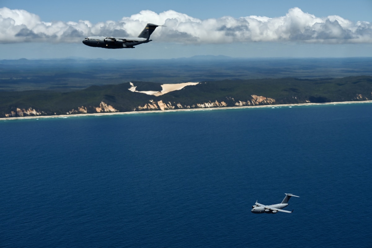 USAF, RAAF, RAF perform multilateral training > 15th Wing > Article Display