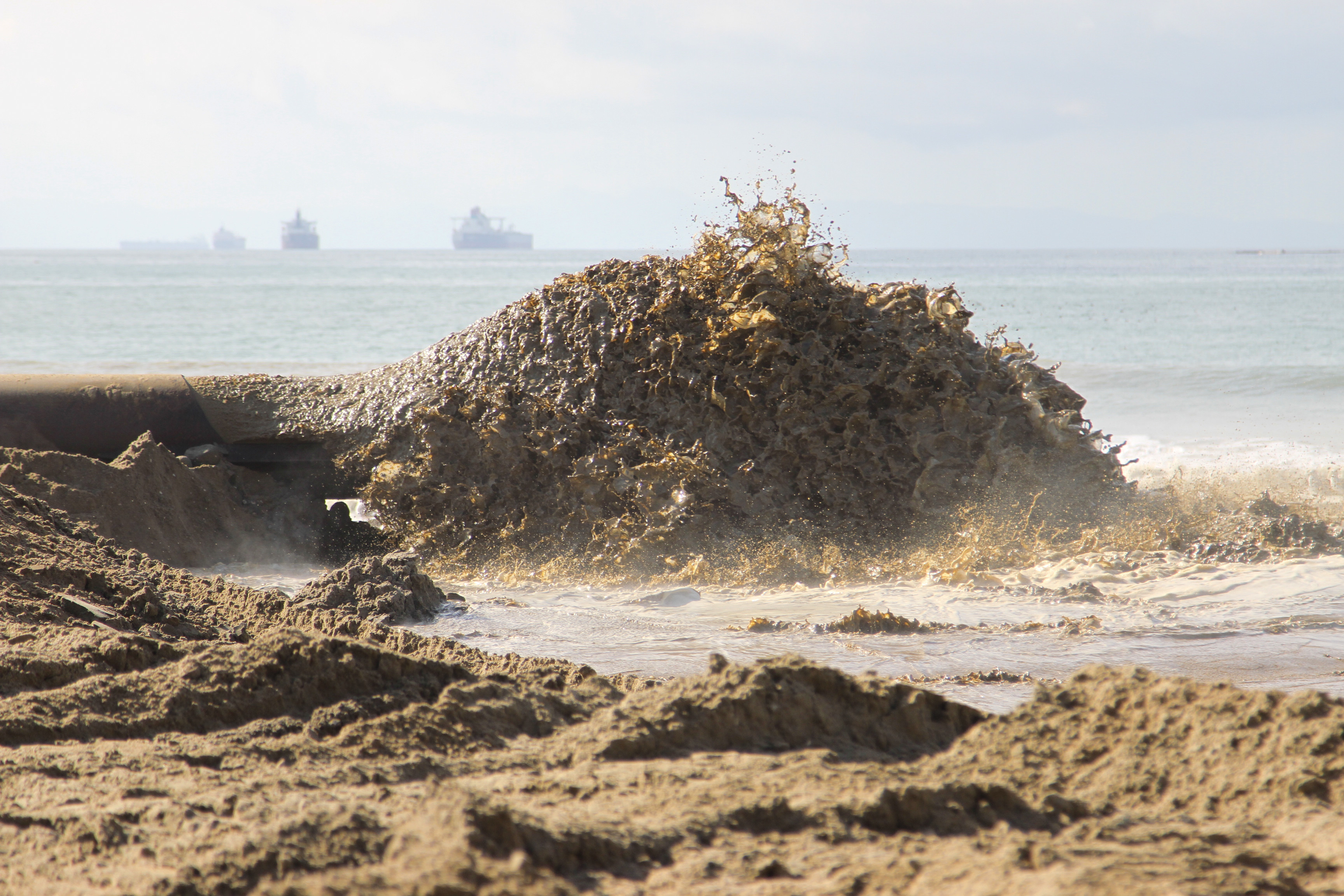 Corps begins dredging, beach nourishment project at Surfside-Sunset ...