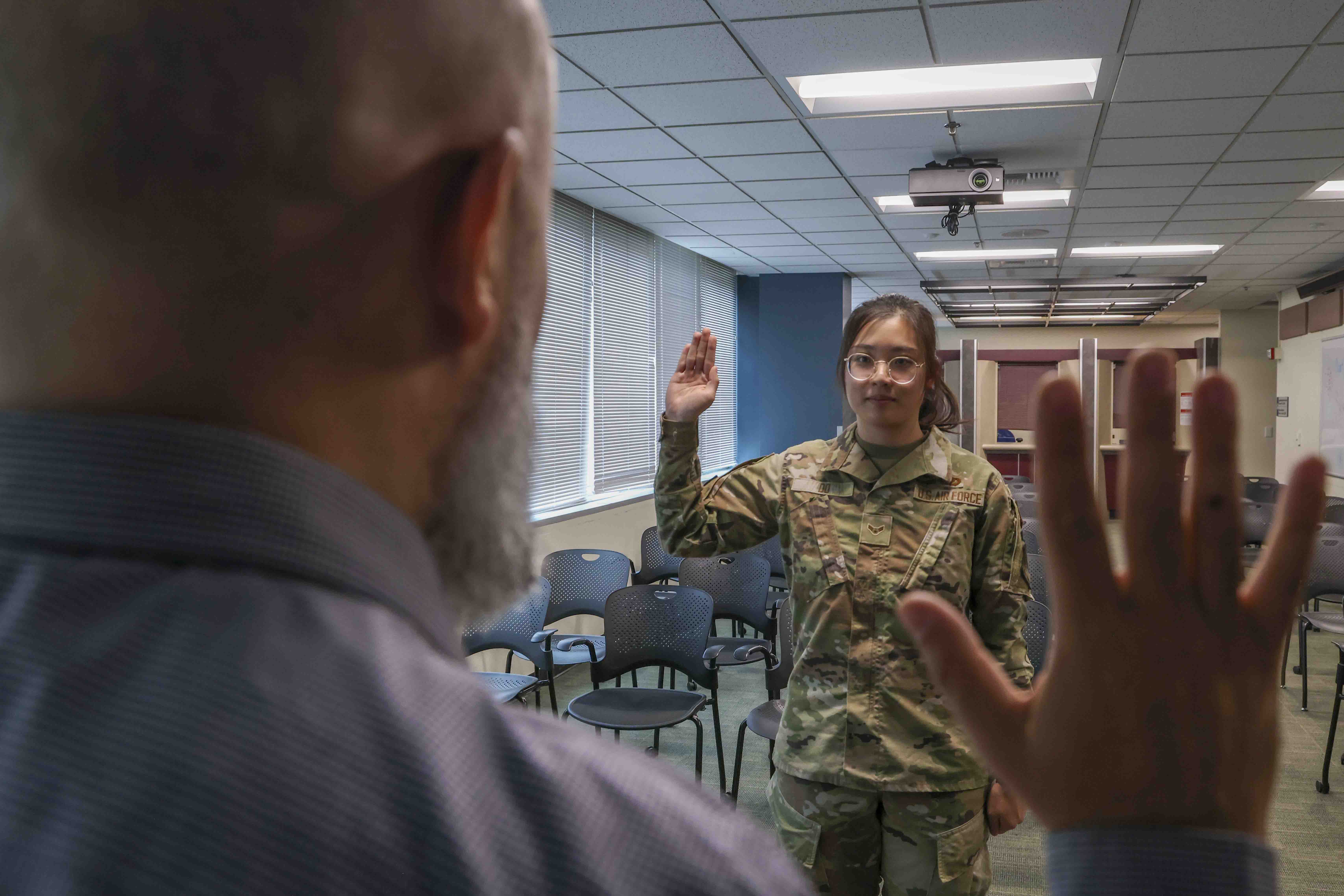 Go Blue, Stay Blue: U.S. Citizenship creates opportunities for Airman ...