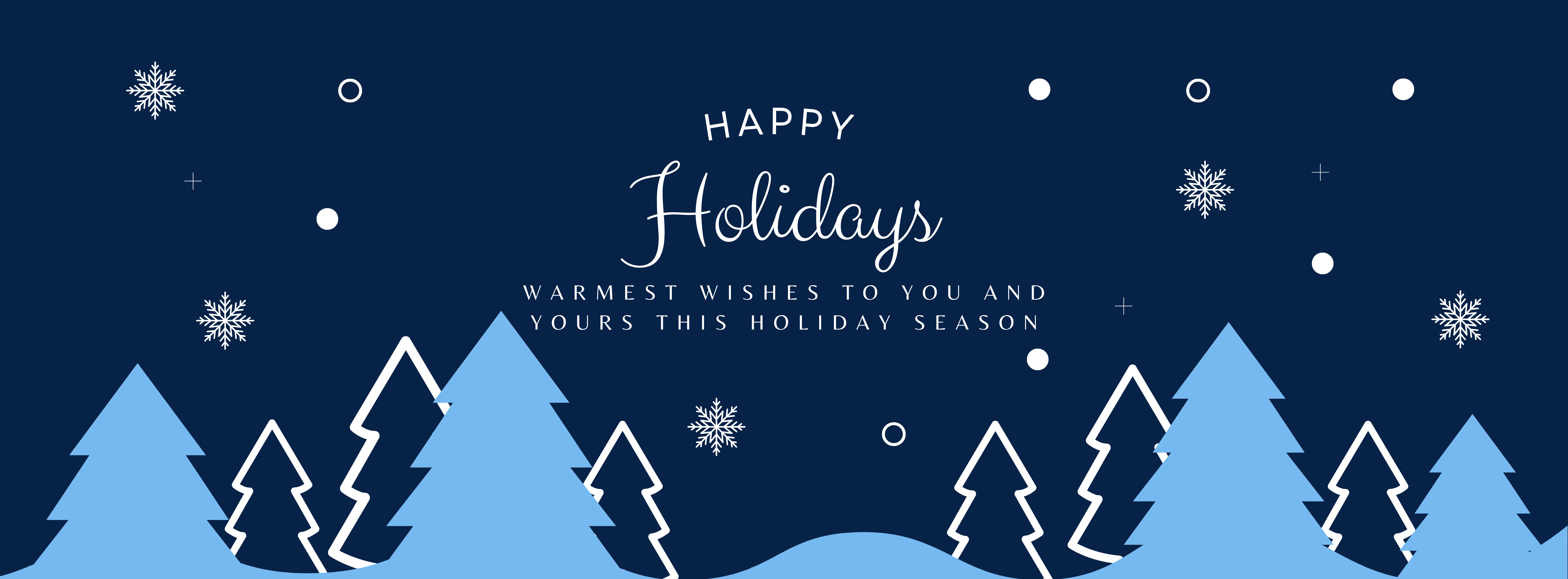 2023 Holiday Banner