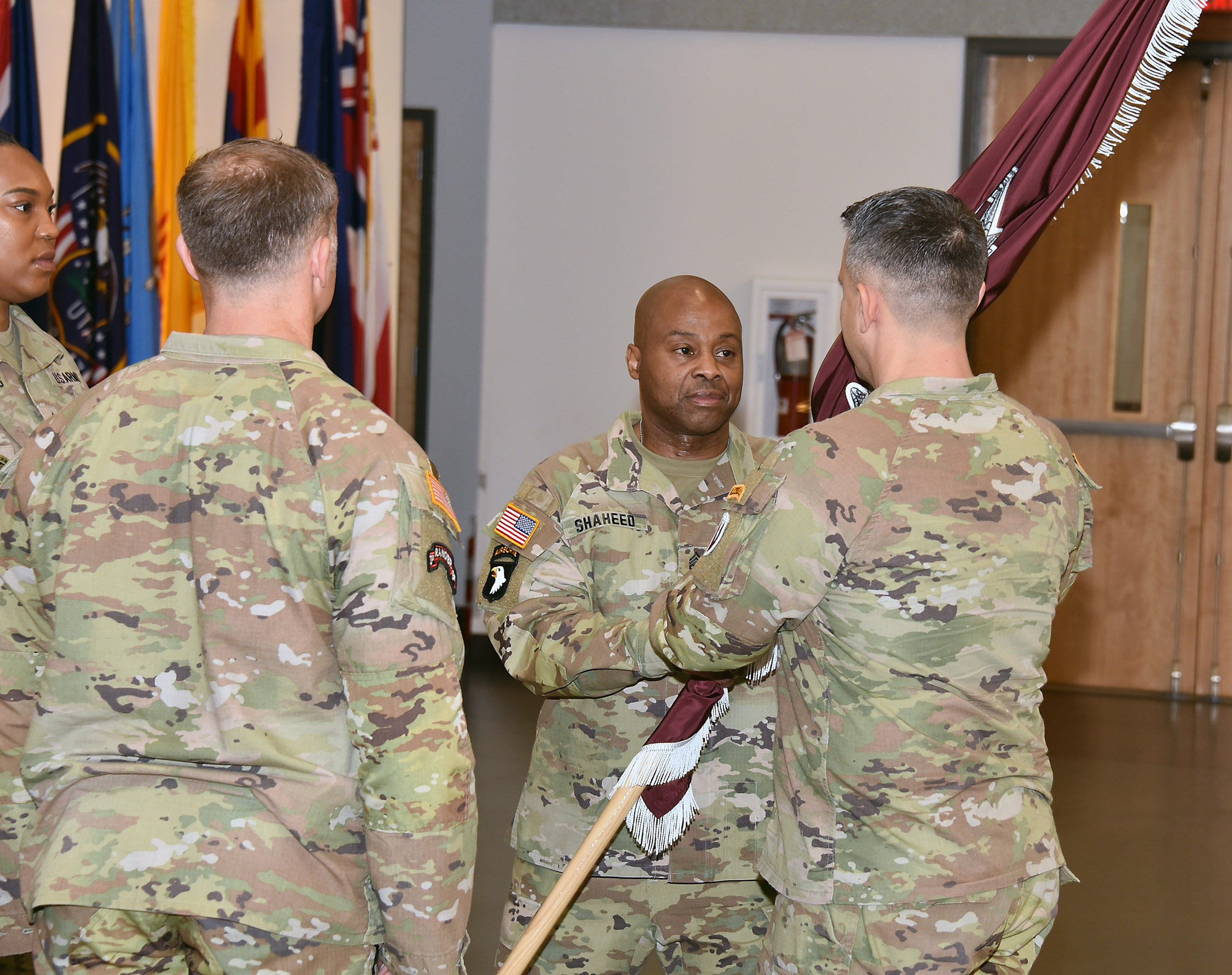 AMLC welcomes new senior enlisted leader, recognizes work of outgoing ...