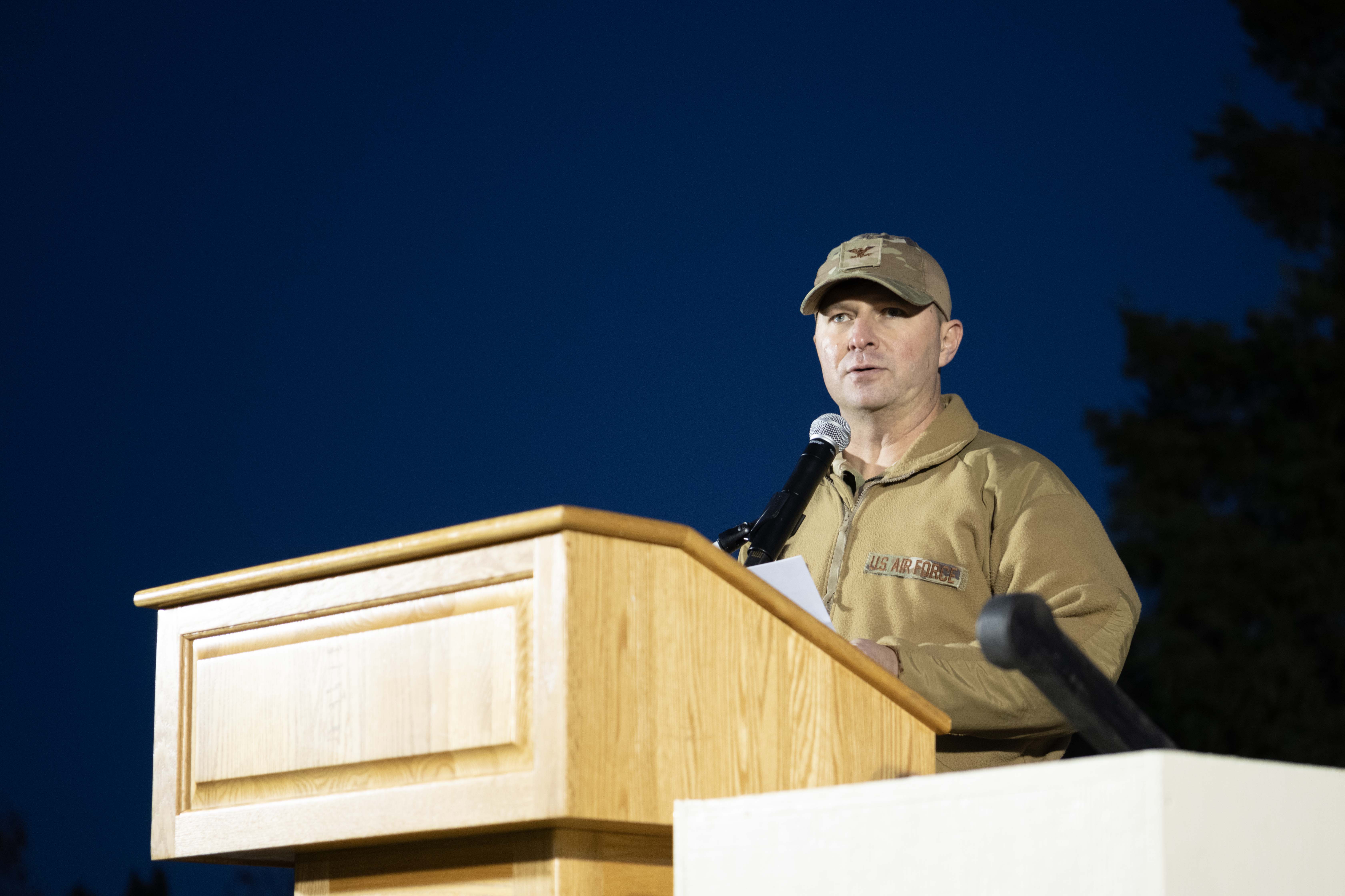 Travis AFB Christmas tree lighting 2023 > 349th Air Mobility Wing ...