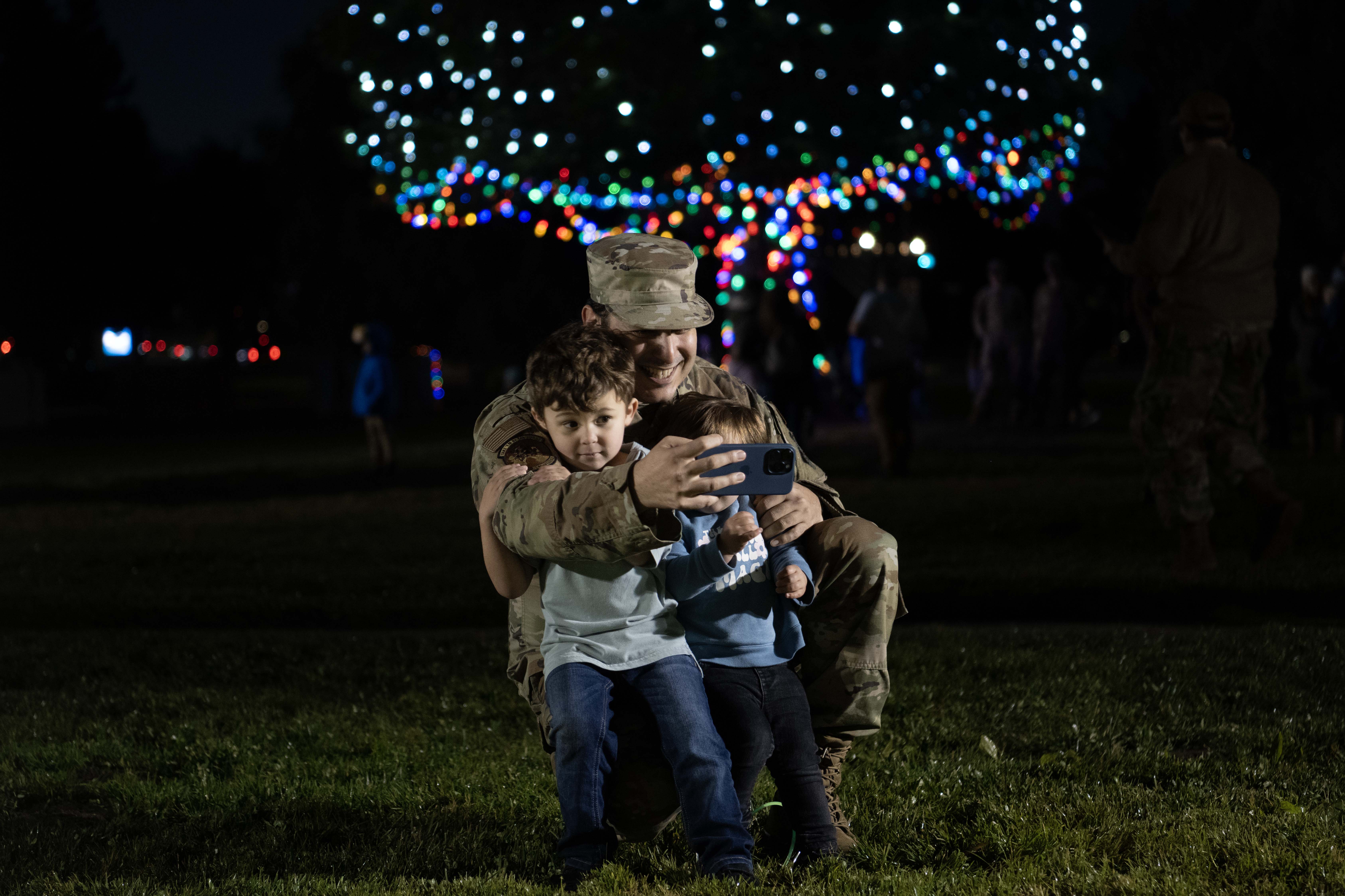Travis AFB Christmas tree lighting 2023 > 349th Air Mobility Wing ...