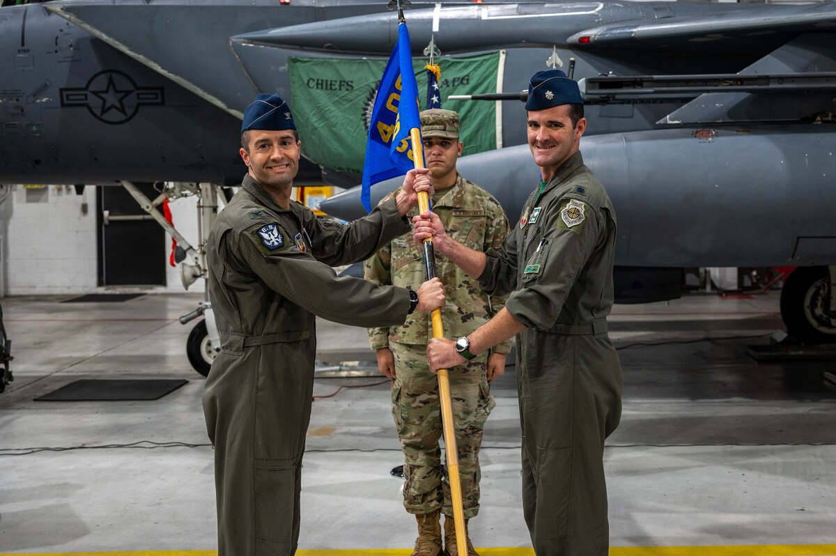 335th Fighter Squadron change of command ceremony > Seymour Johnson Air Force Base > Article Display