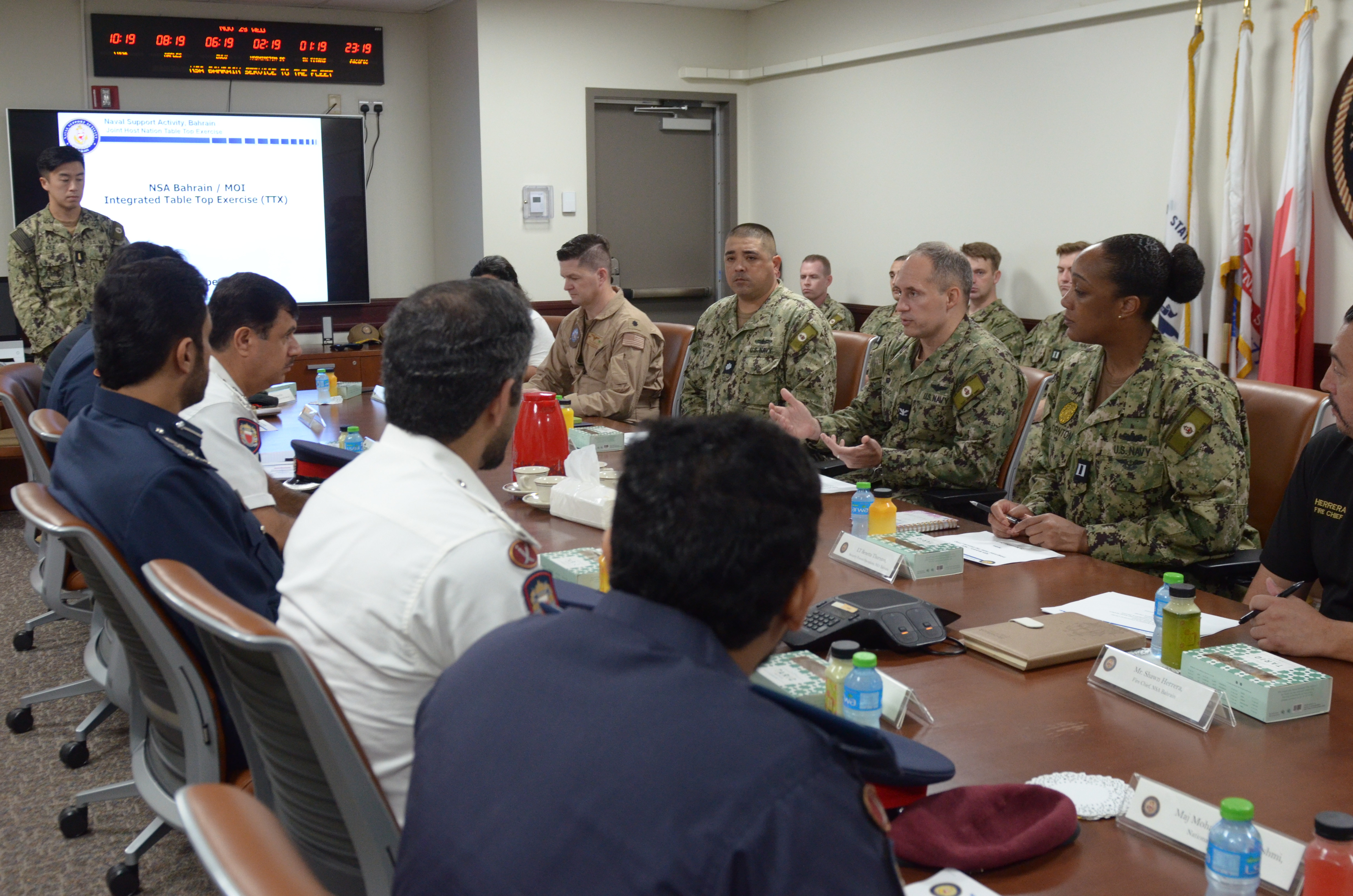 NSA Bahrain, Ministry of Interior Conduct Emergency Response Exercise ...