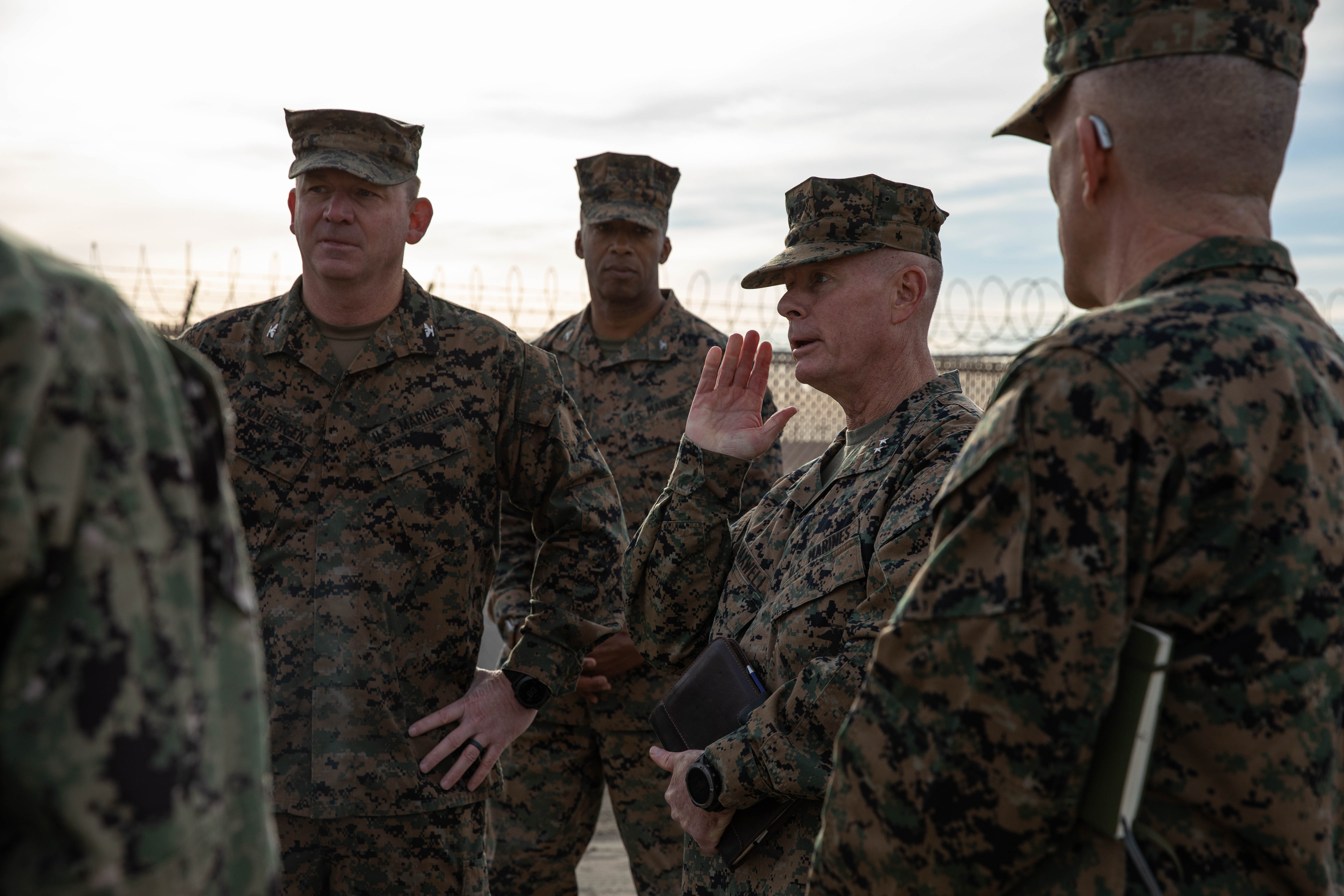 Marine Corps Installations Command Commanding General Visit