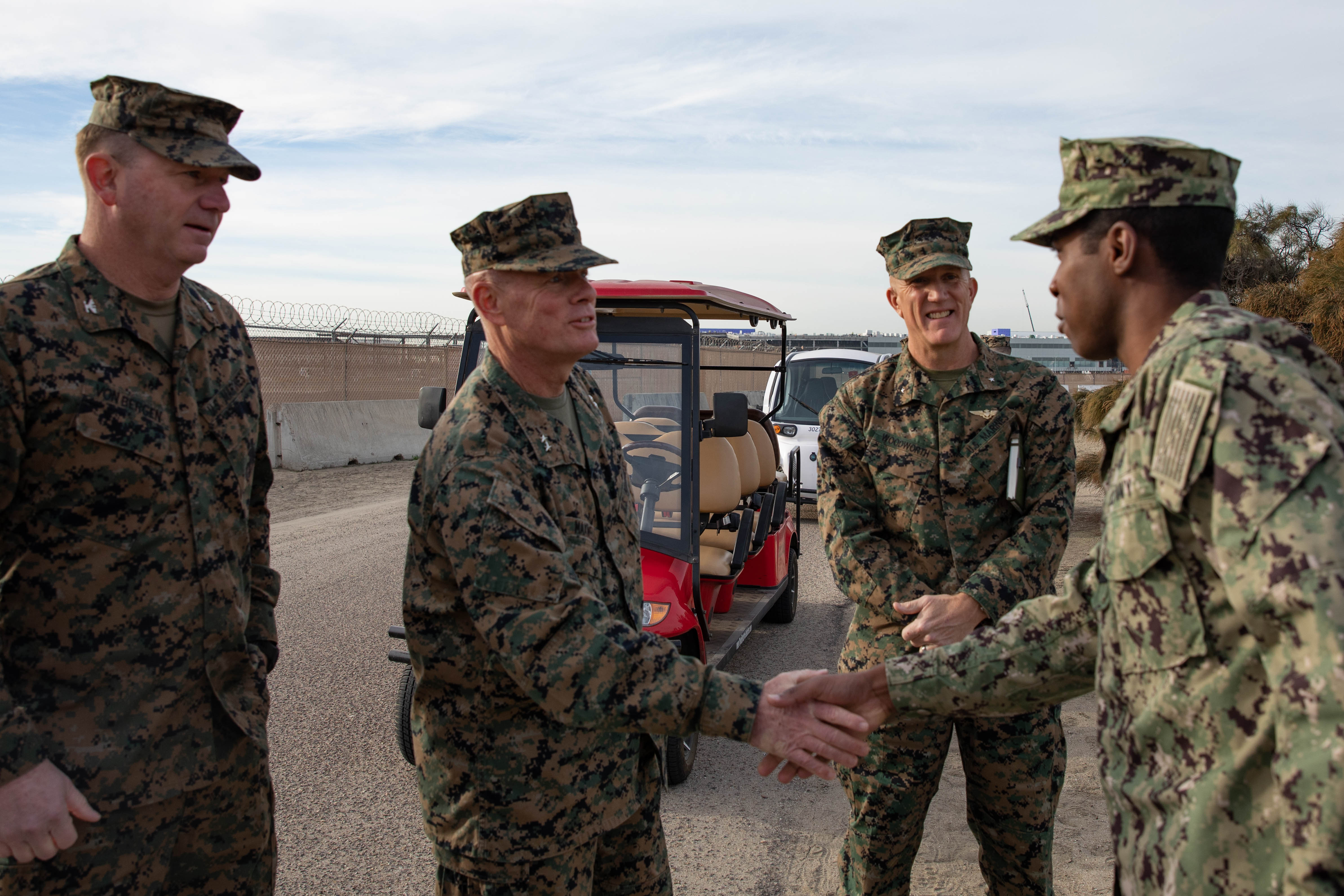Marine Corps Installations Command Commanding General Visit