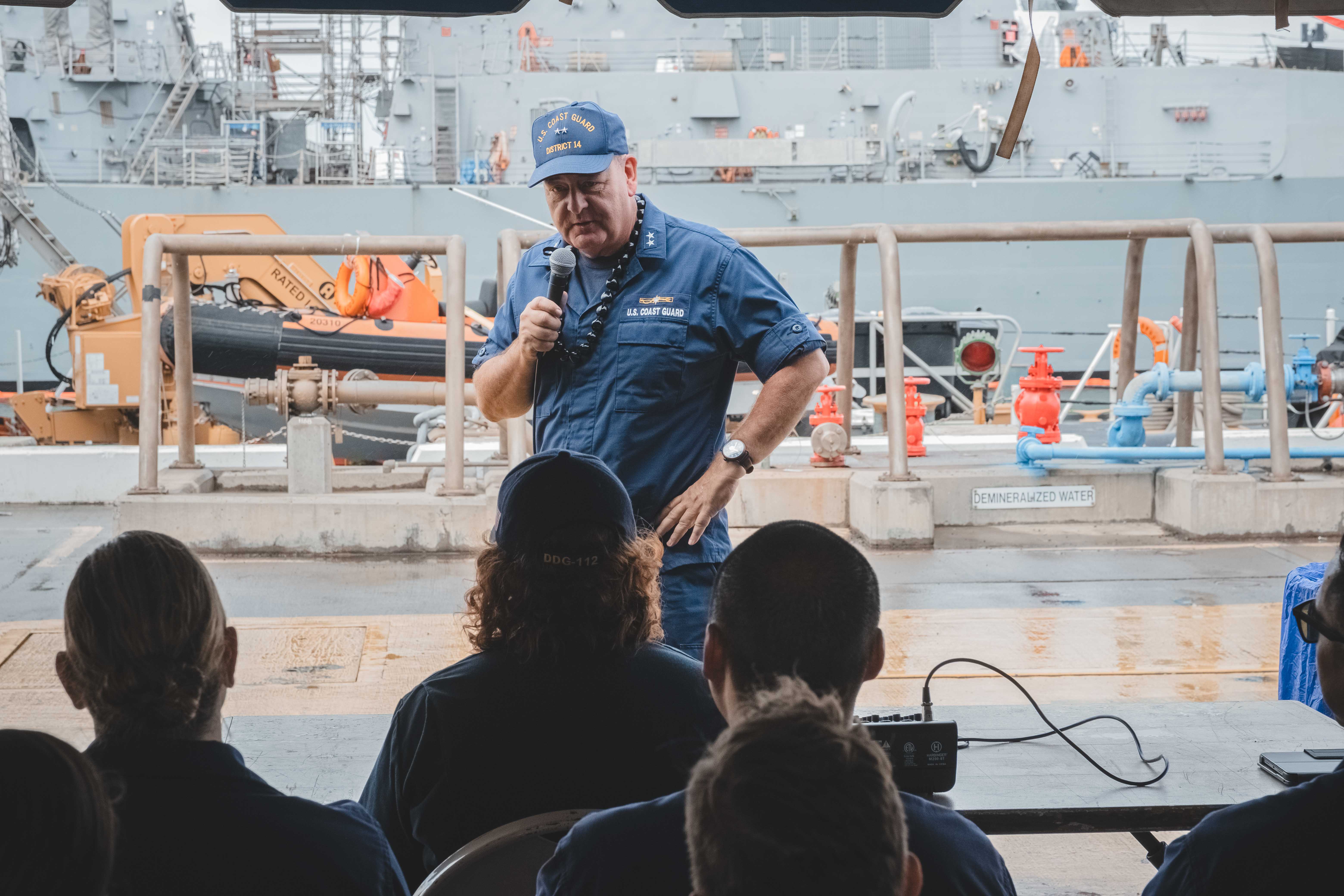 U.S. Coast Guard Cutter Harriet Lane arrives at new home port in Pearl ...