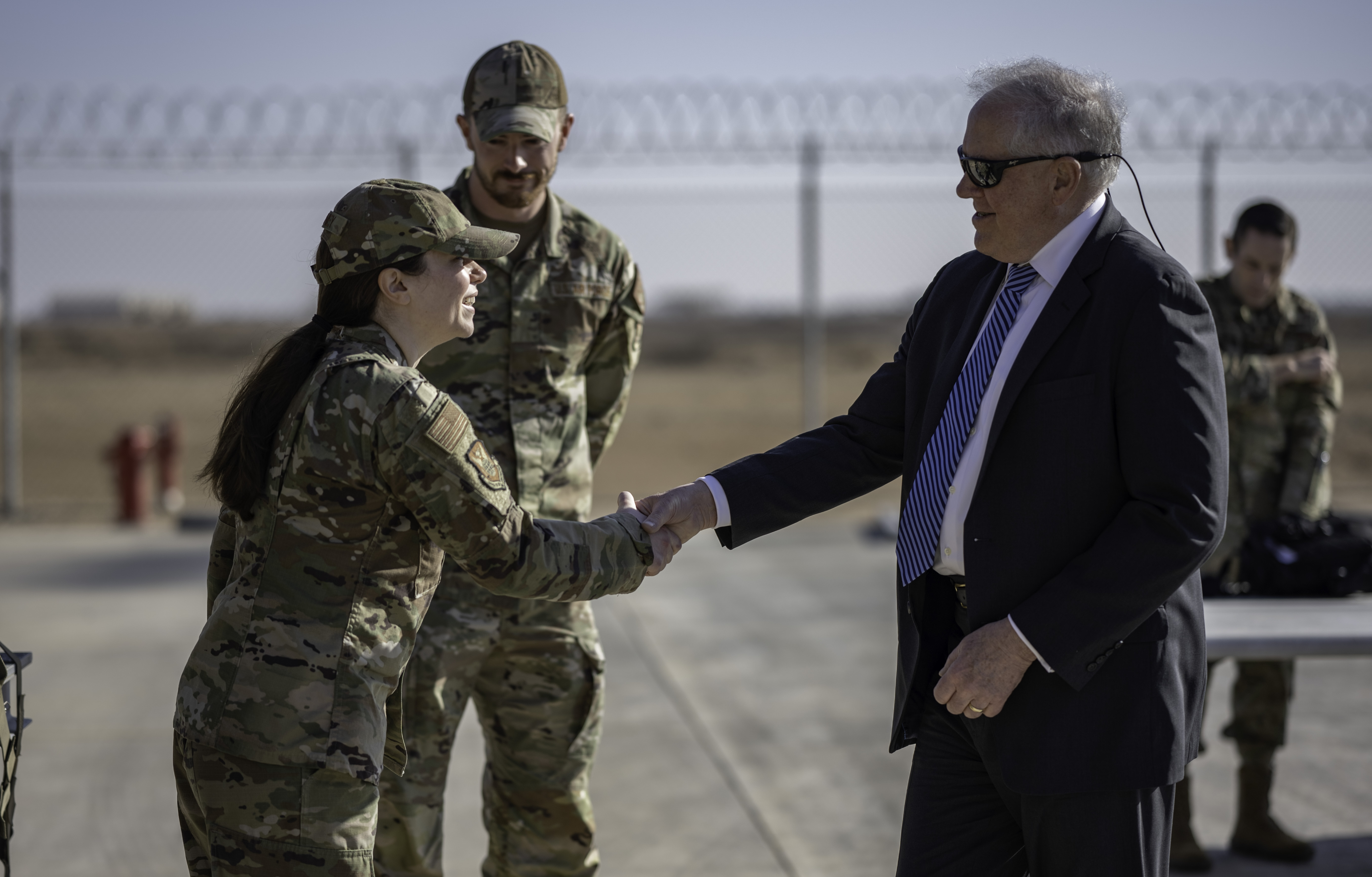 SECAF visits Airmen, Guardians, sees AFFORGEN in action > Air Combat ...