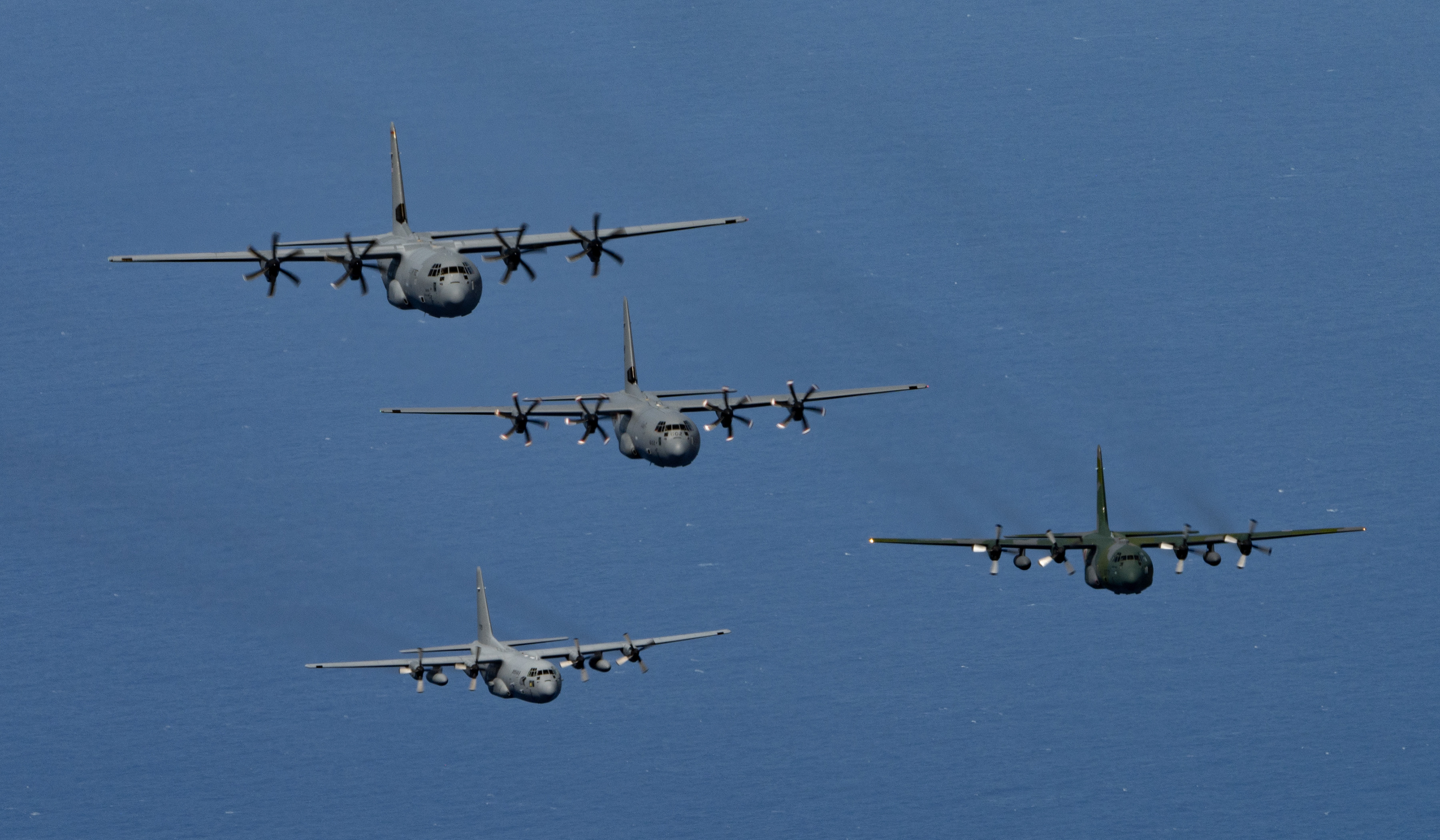 Operation Christmas Drop 2023 ends with Allied elephant walk, formation ...