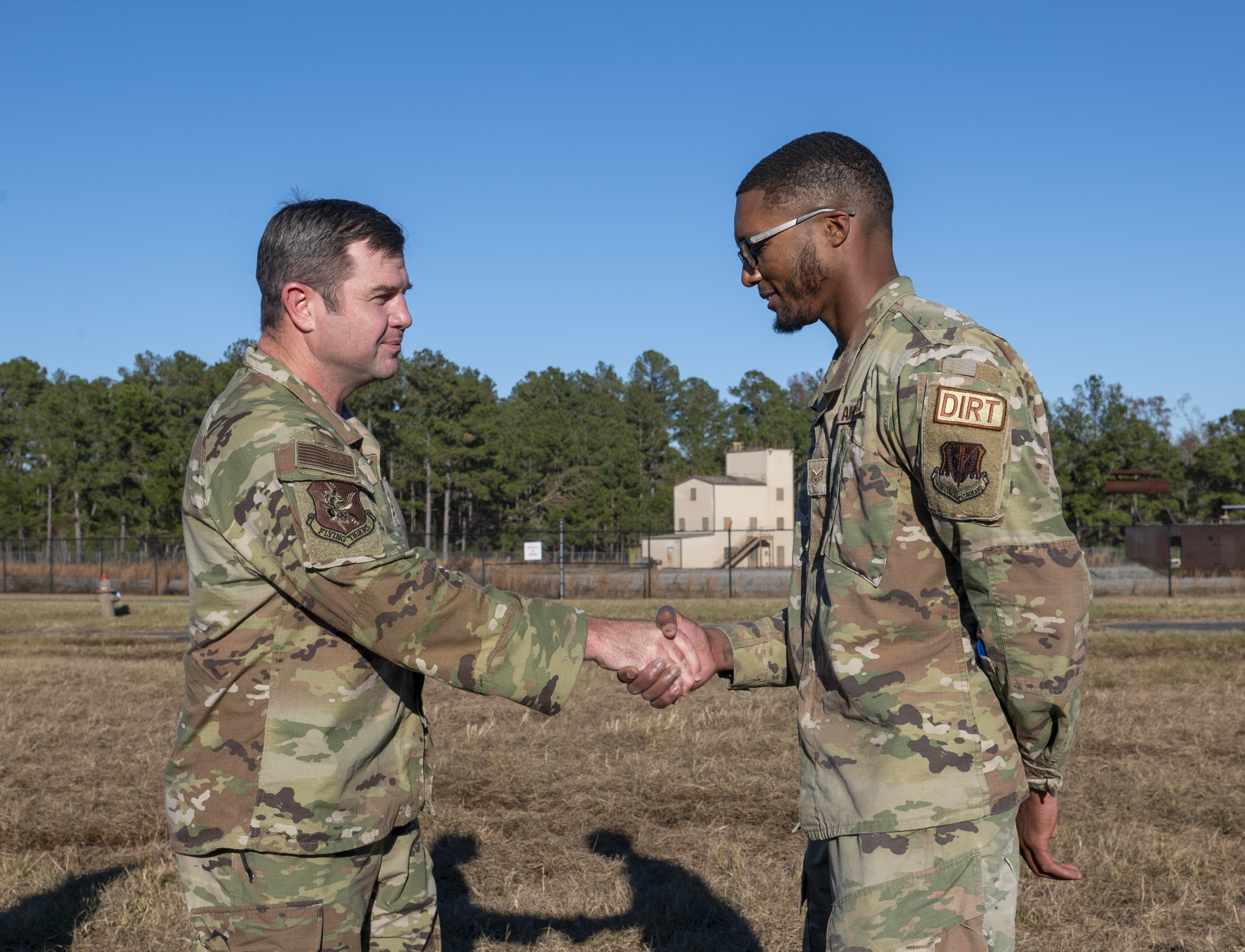 23rd Wing commander visits 23rd CES dirt boys > Moody Air Force Base ...