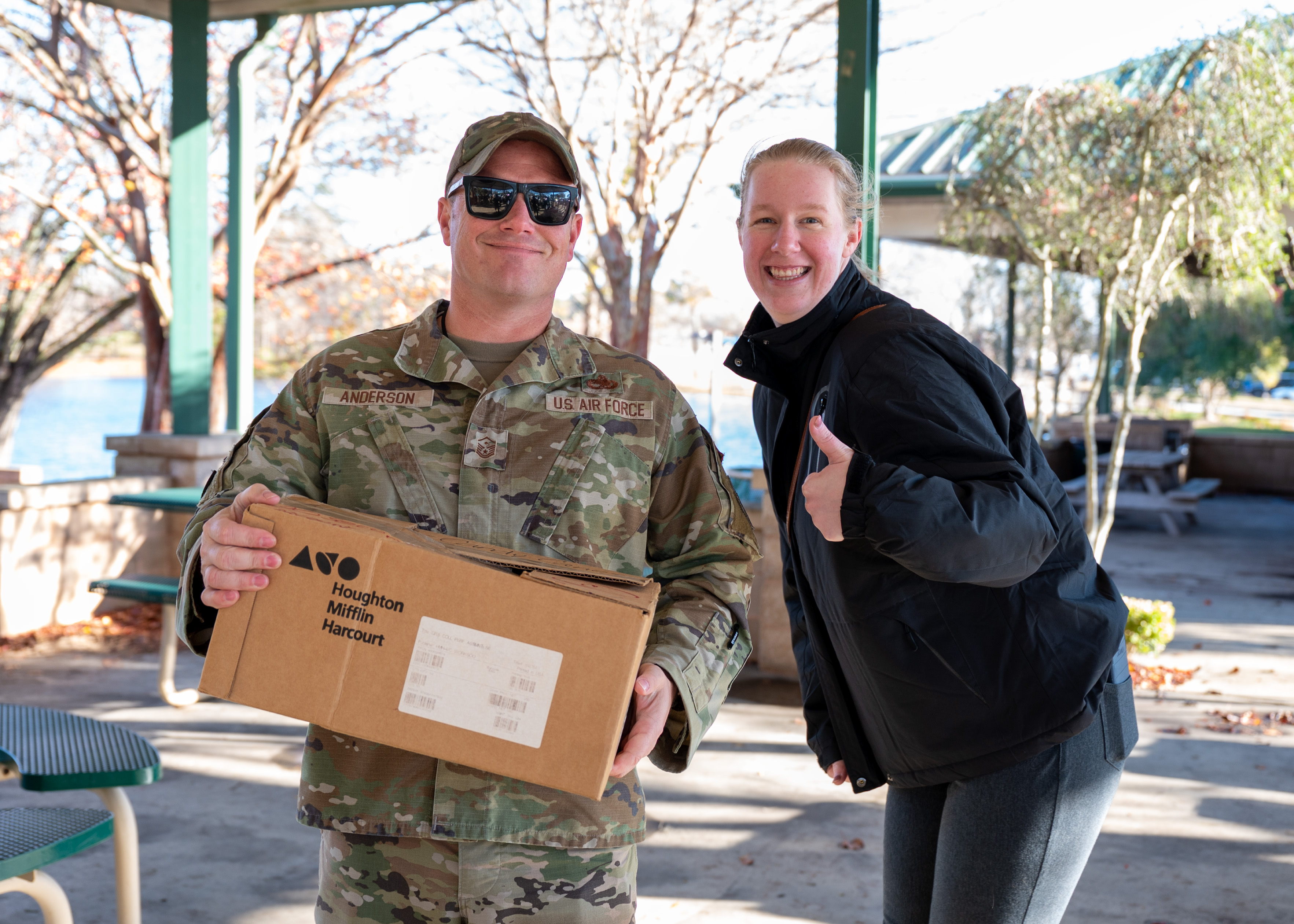 Shower Shaw with Goodies > Shaw Air Force Base > Article Display