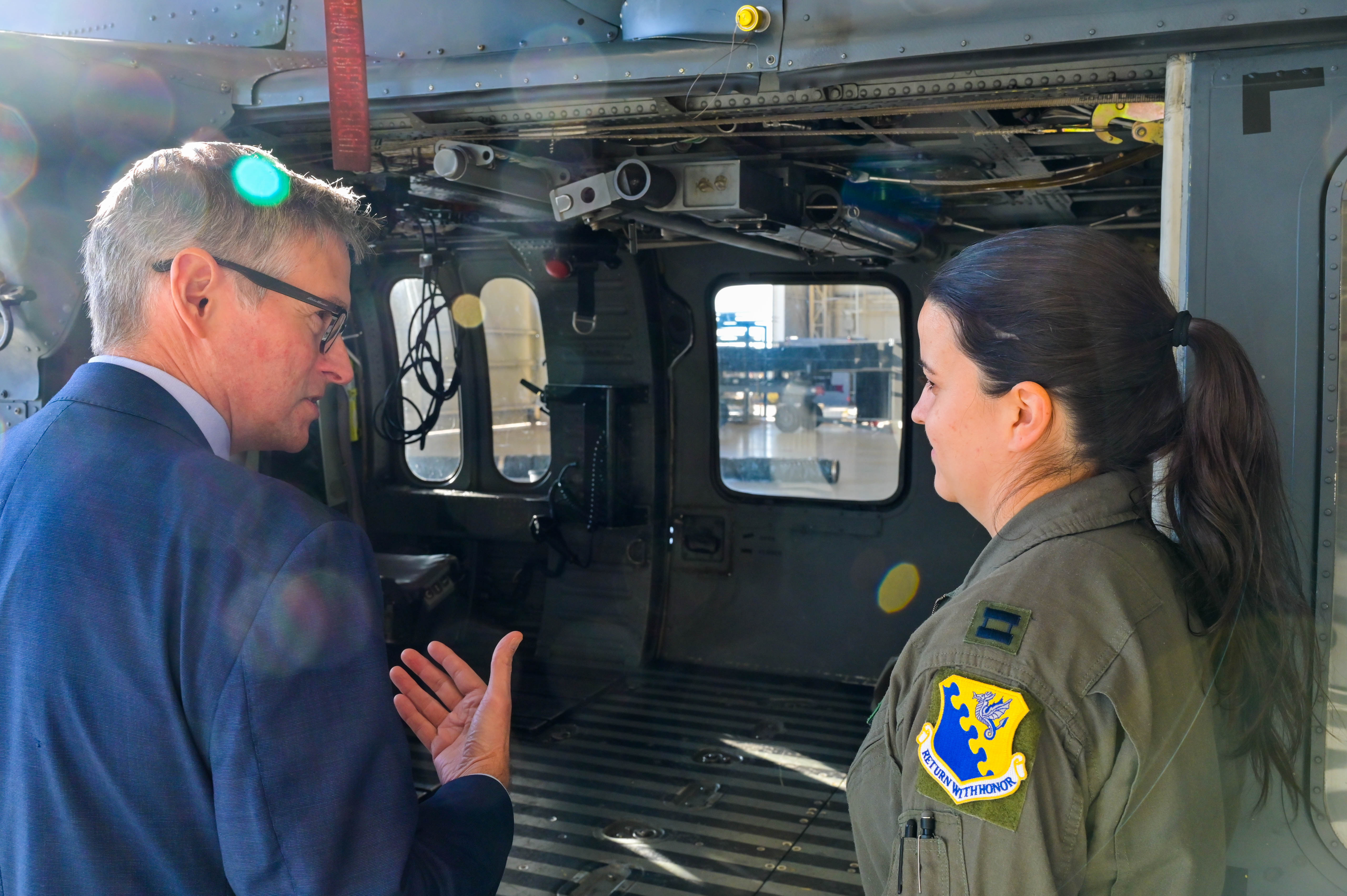 Milan Consul General Visit to Aviano AB > Aviano Air Base > Display