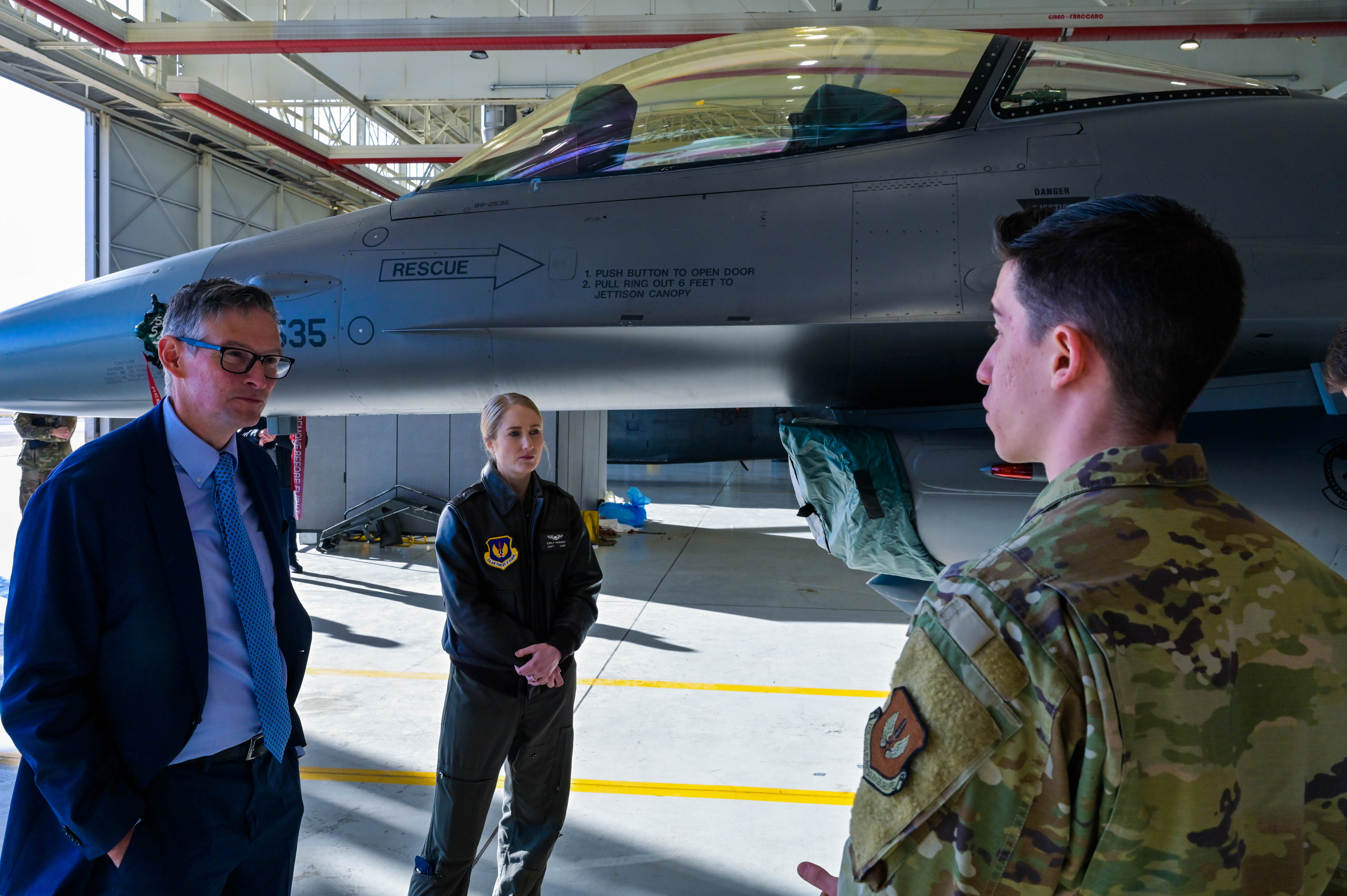 Milan Consul General Visit to Aviano AB > Aviano Air Base > Display