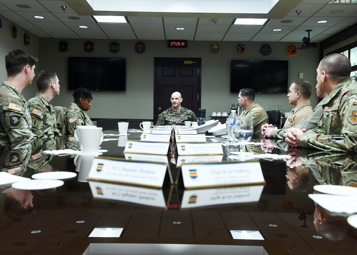 SEAC visits Team Offutt > Offutt Air Force Base > Article Display