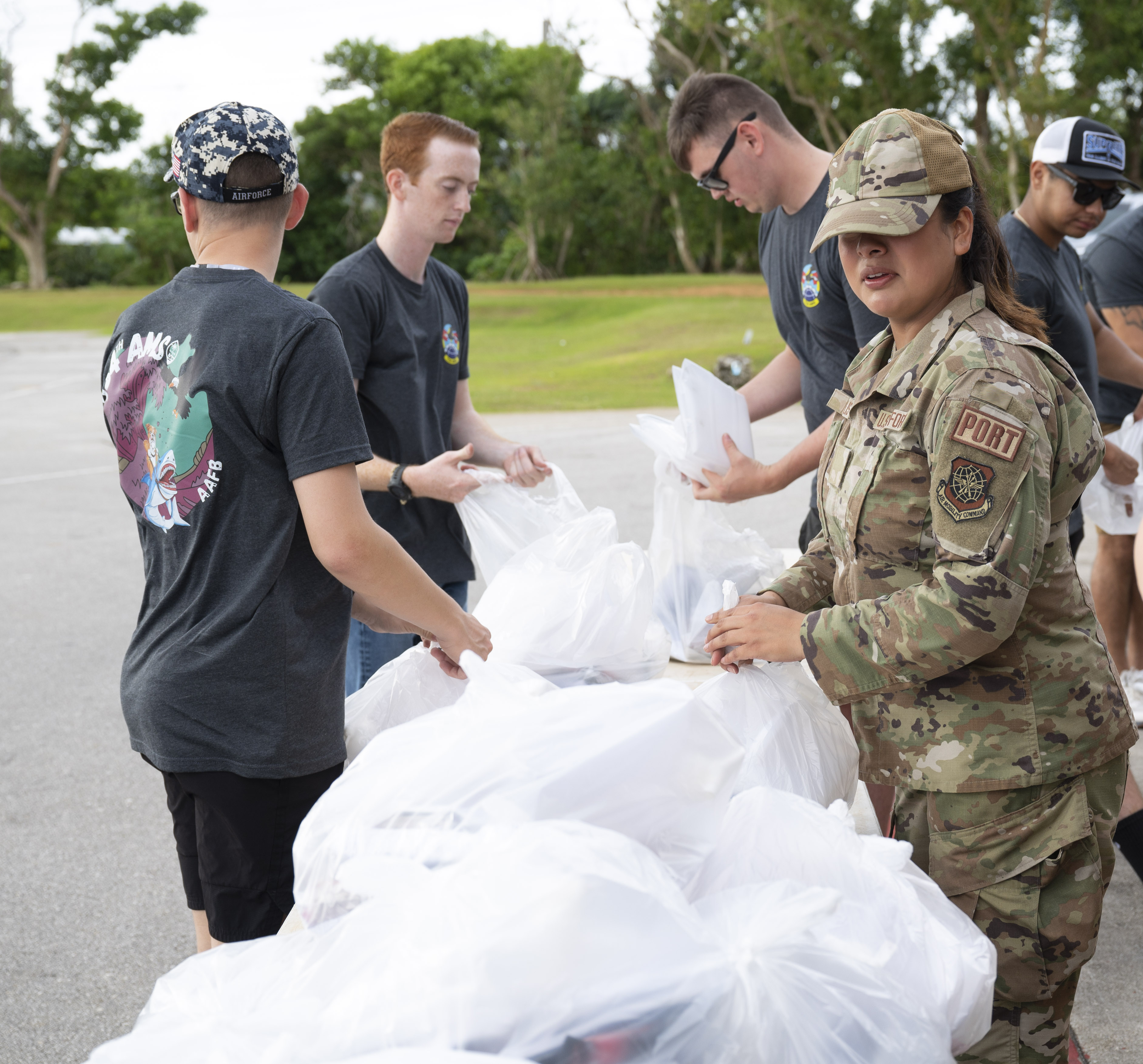 734 AMS volunteers give back to the community > Twenty-First Air Force ...