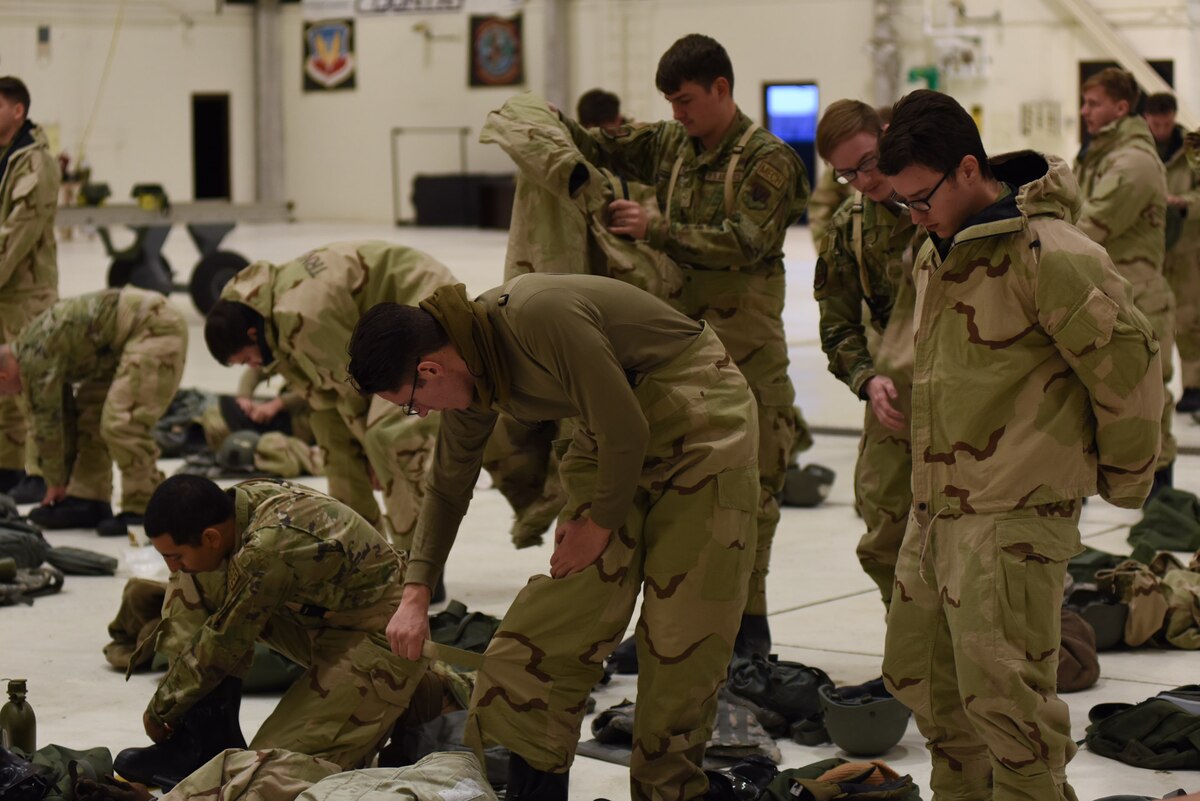 Squadron-wide CBRN training builds readiness > Air Combat Command ...