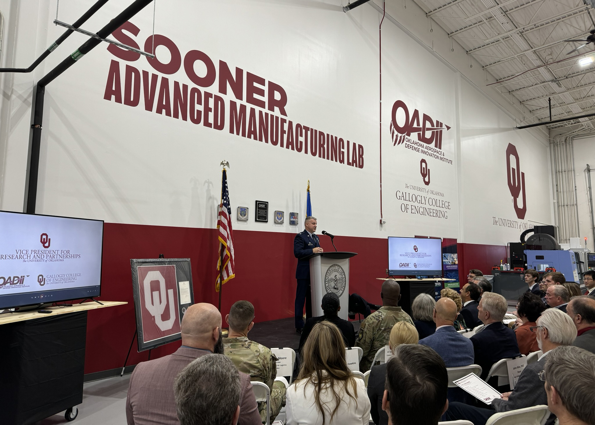 Sooner Advanced Manufacturing Lab Grand Opening > Tinker Air Force Base ...