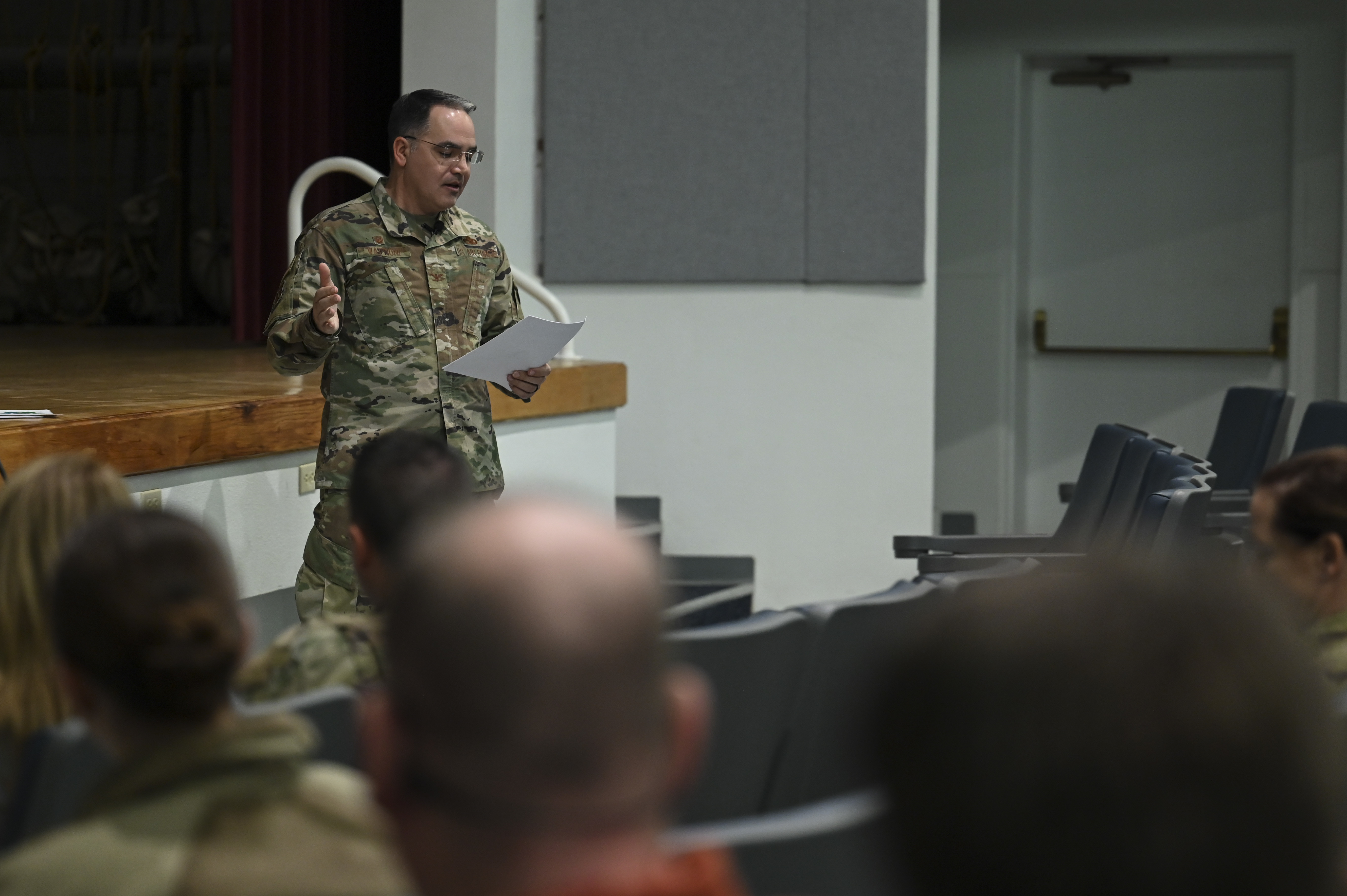 377th ABW hosts an all-call > Kirtland Air Force Base > Article Display