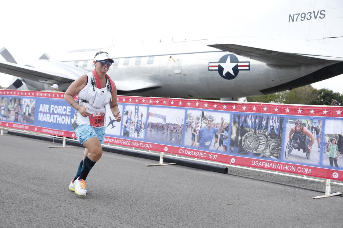 The race to run in 50 states > 125th Fighter Wing > Display