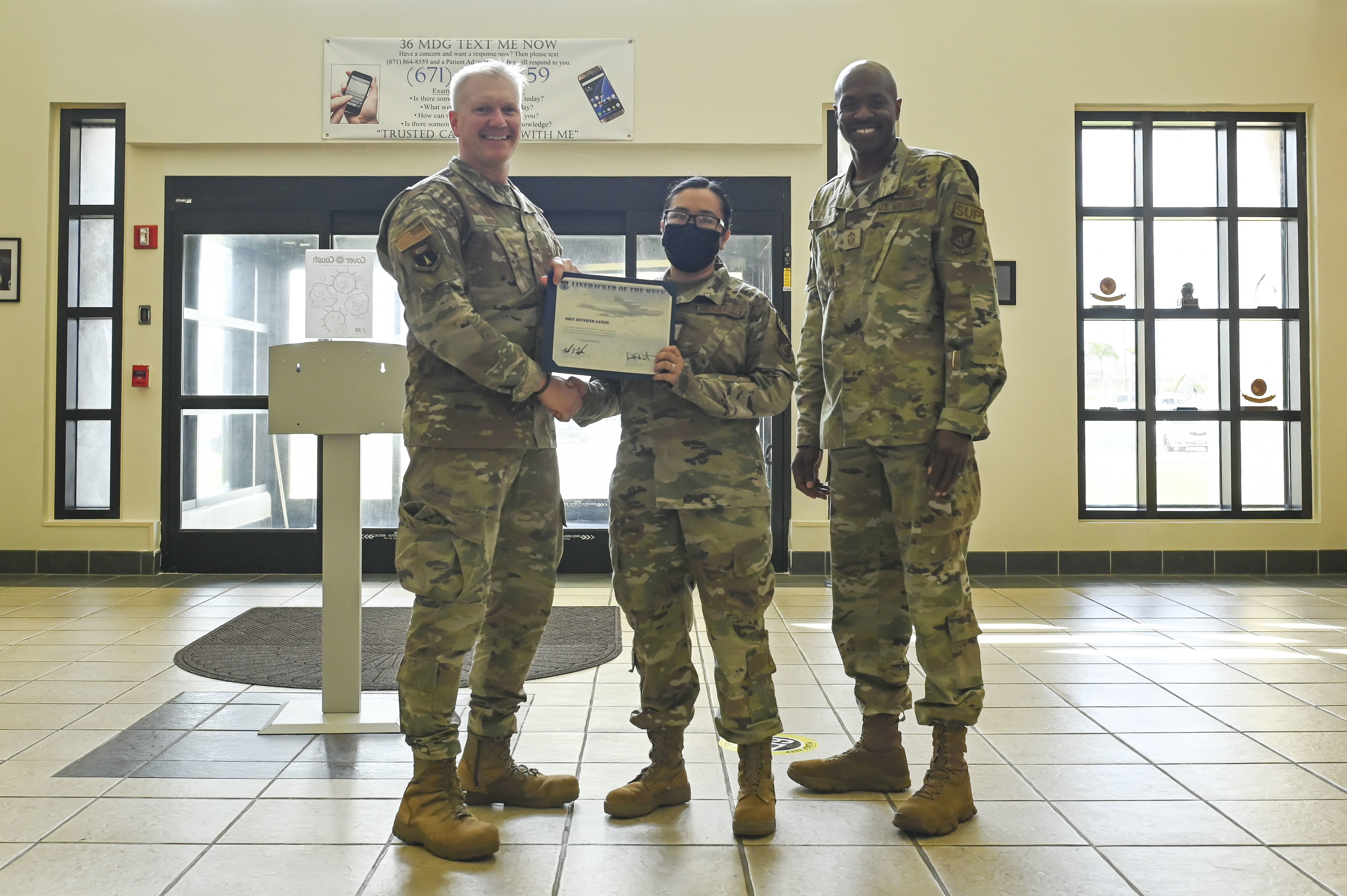 Linebacker of the Week: SSgt Jennifer Sangil > Andersen Air Force Base ...