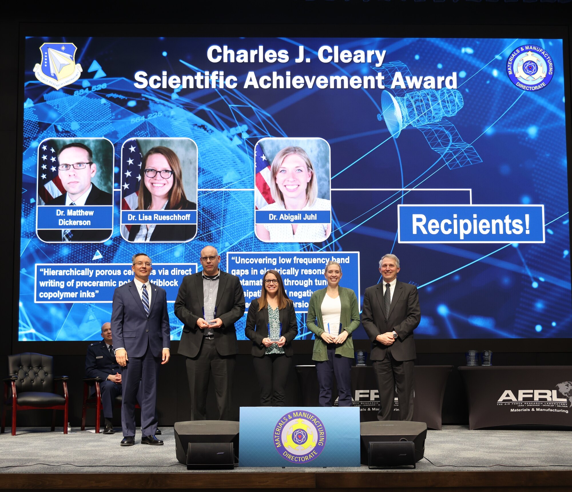 AFRL Materials and Manufacturing Directorate hosts annual awards ... AFRL Materials and Manufacturing Directorate hosts annual awards ...