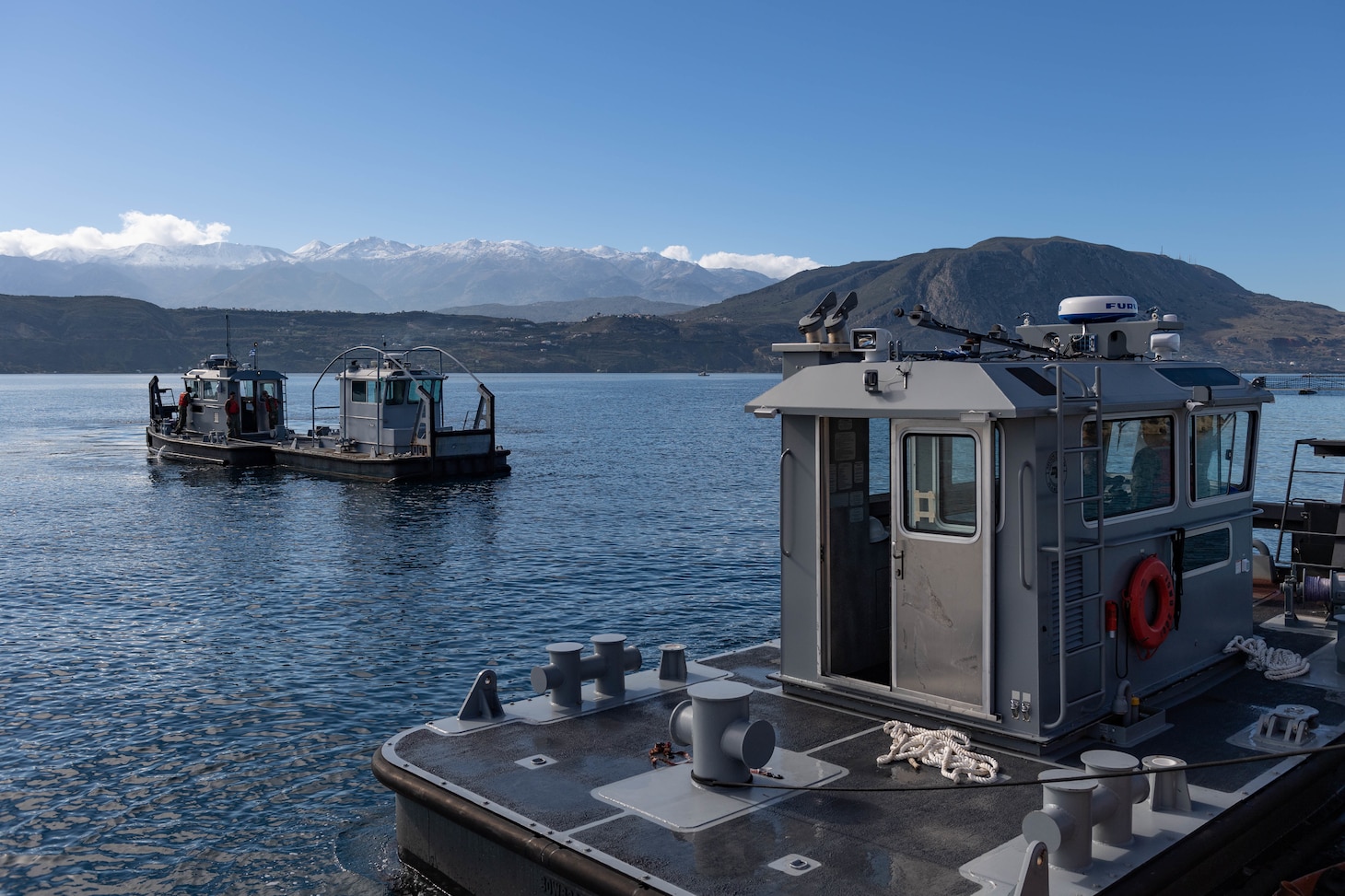 The Barrier Boats of NSA Souda Bay Port Operations > United States Navy ...