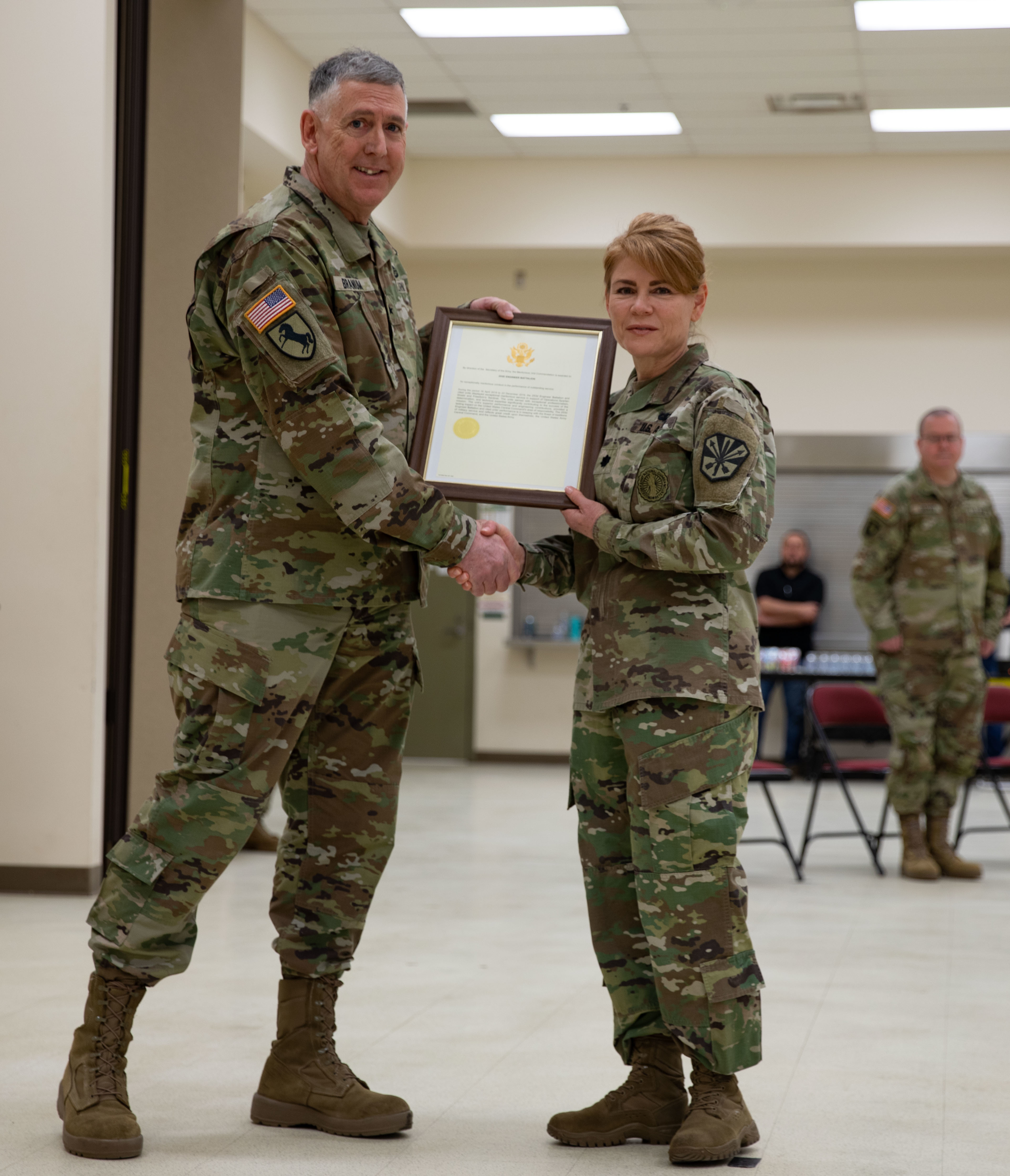 Soldiers from Arizona's 253rd Engineer Battalion receive Meritorious ...