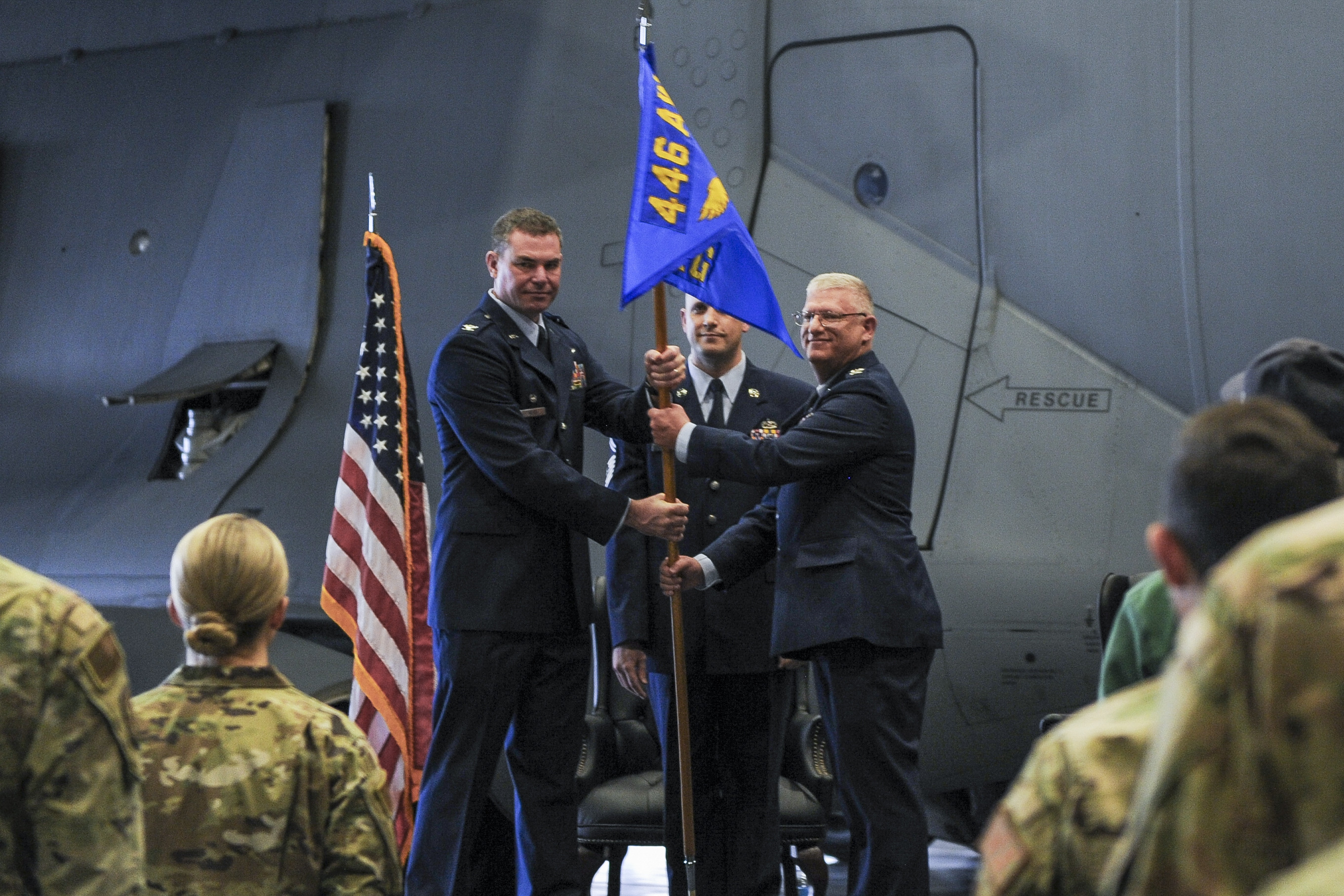 446 MXG Assumption of Command > 446th Airlift Wing > News