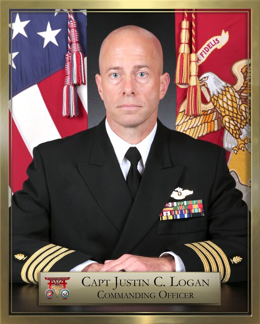 Captain Justin C. Logan > 3d Marine Logistics Group > Leader's bio