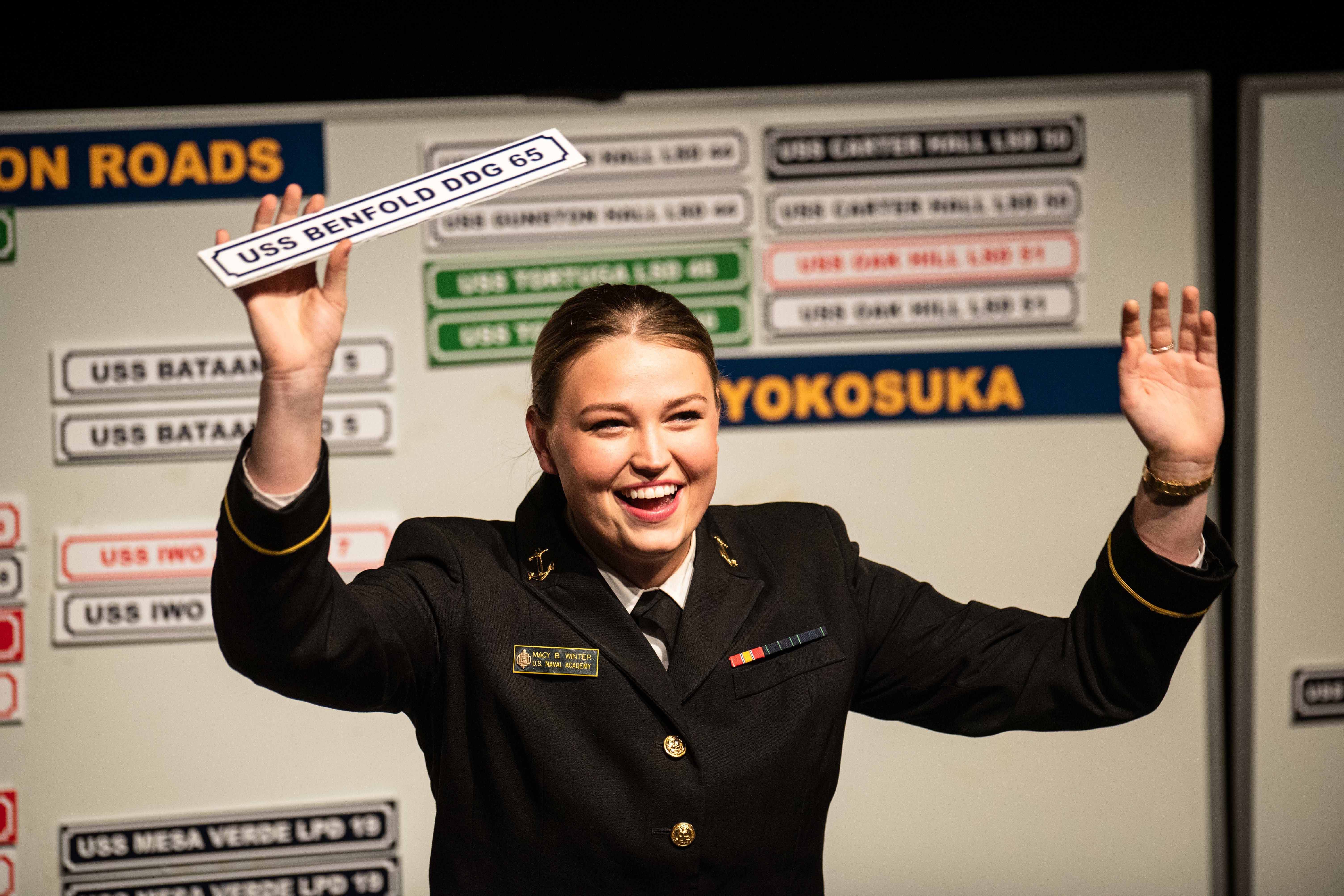 midshipman ship selection