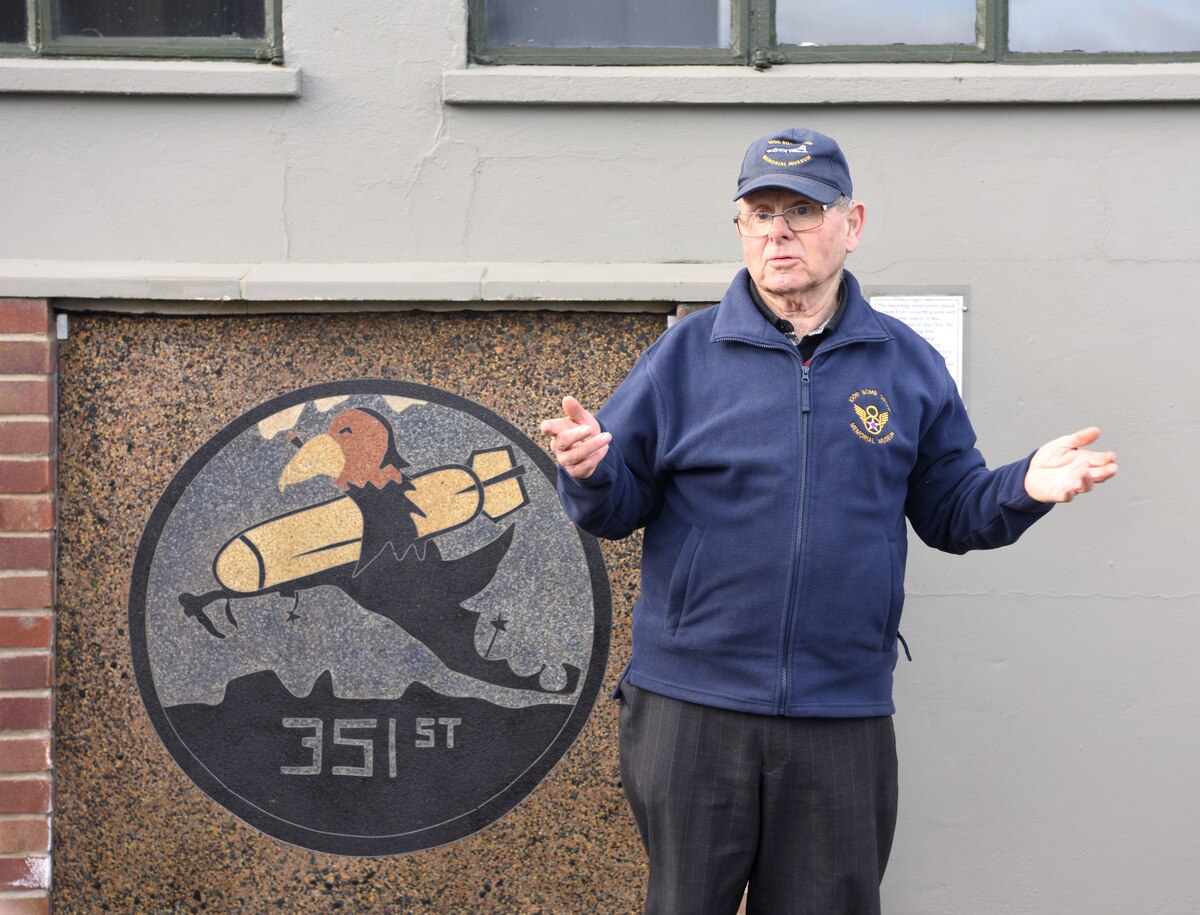 351st ARS performs heritage patching ceremony, honors 100th BG veteran ...