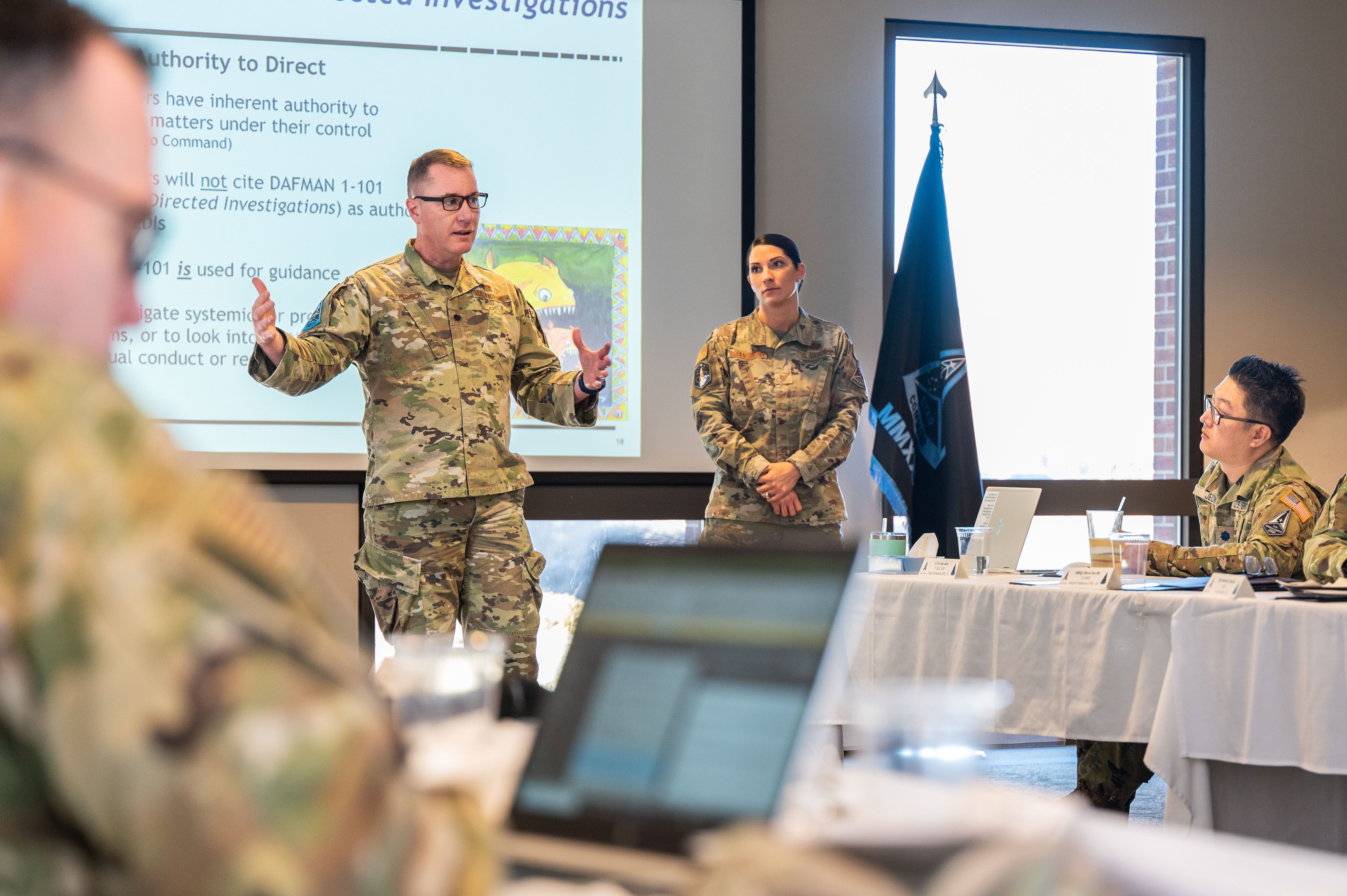 NSSI hosts first Squadron Leadership Course of 2023