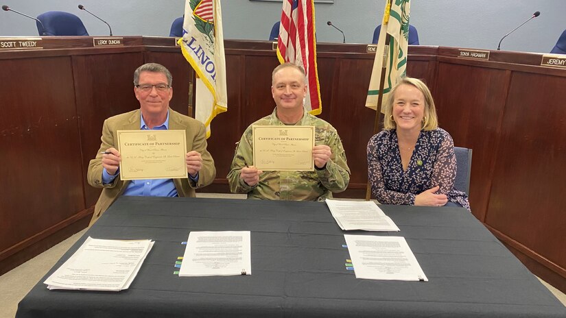 Corps of Engineers, Wood River, partner on sewer improvement project ...