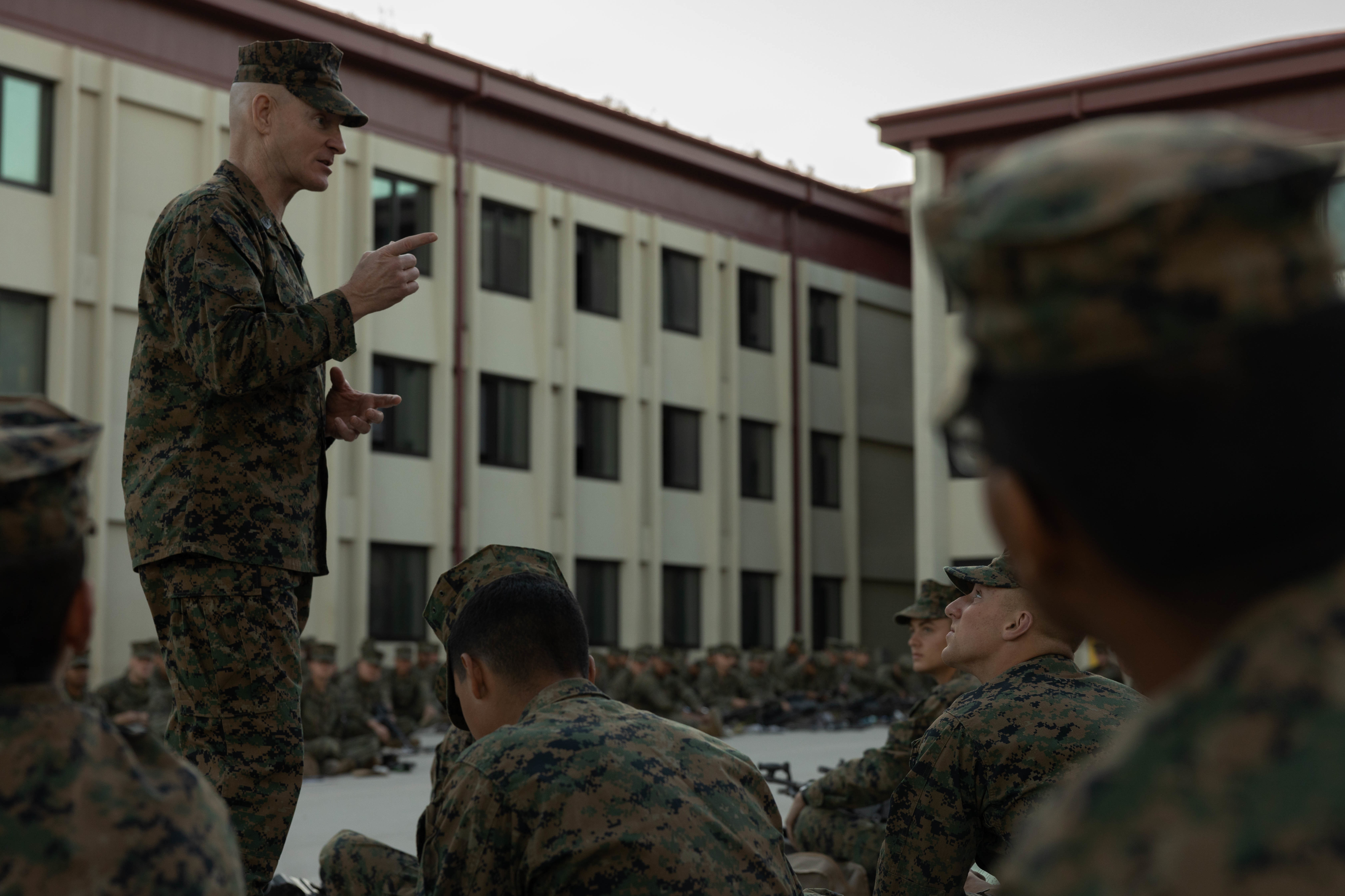 Sergeant Major of the Marine Corps Visits SOI-West #2