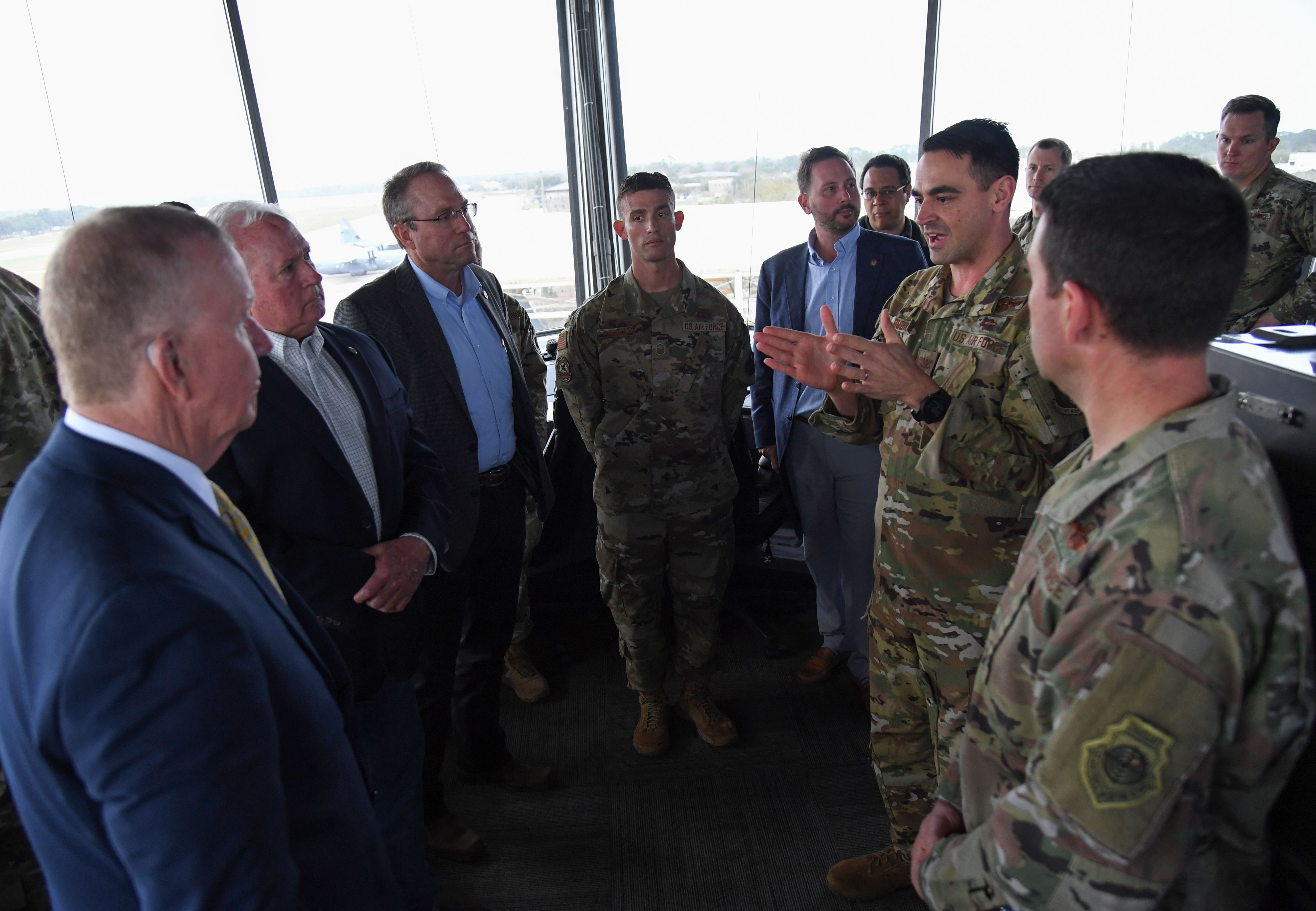 Congressman Ezell and staff receives immersion tour > 403rd Wing ...