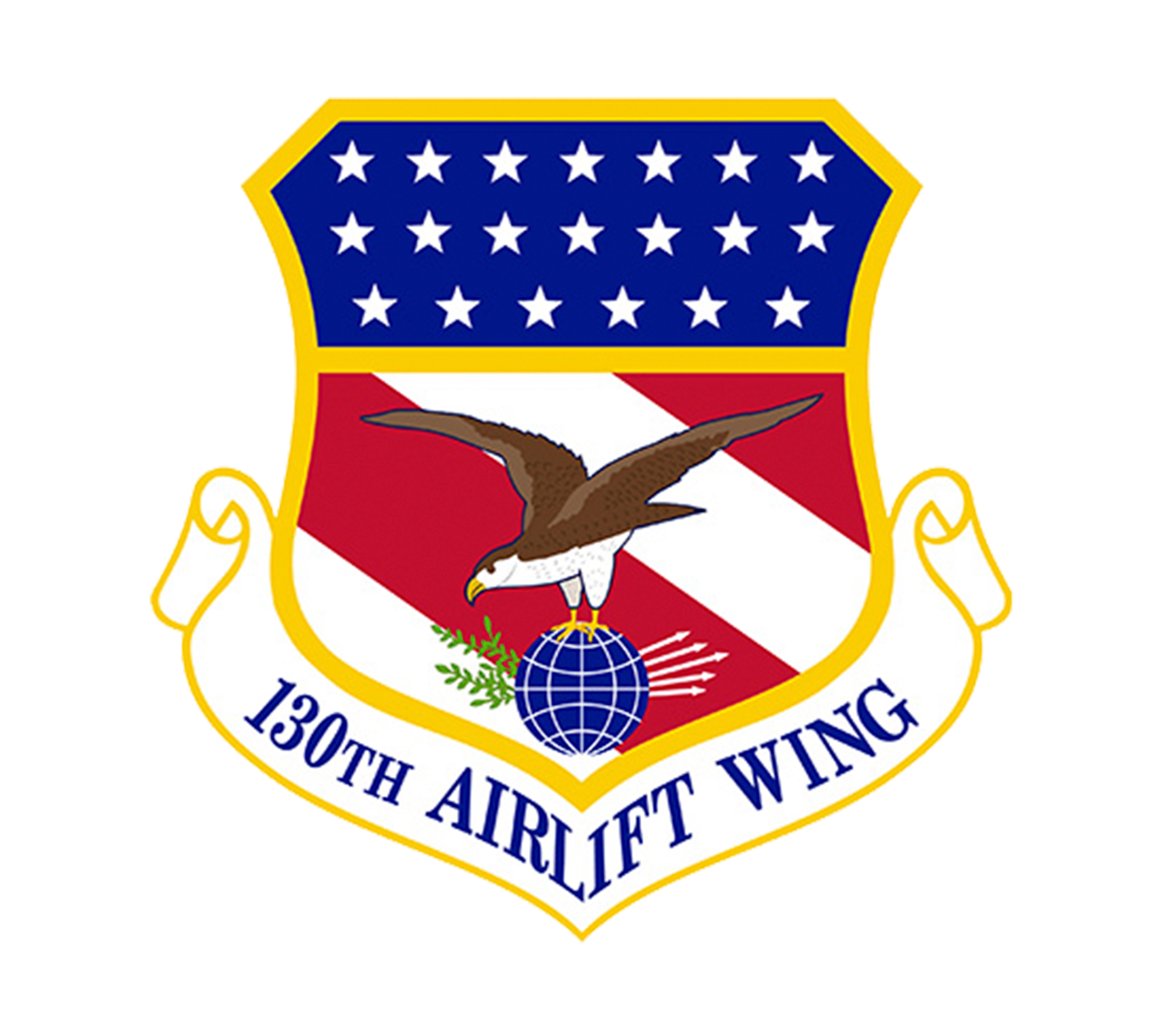 130th Airlift Wing Unit Shield