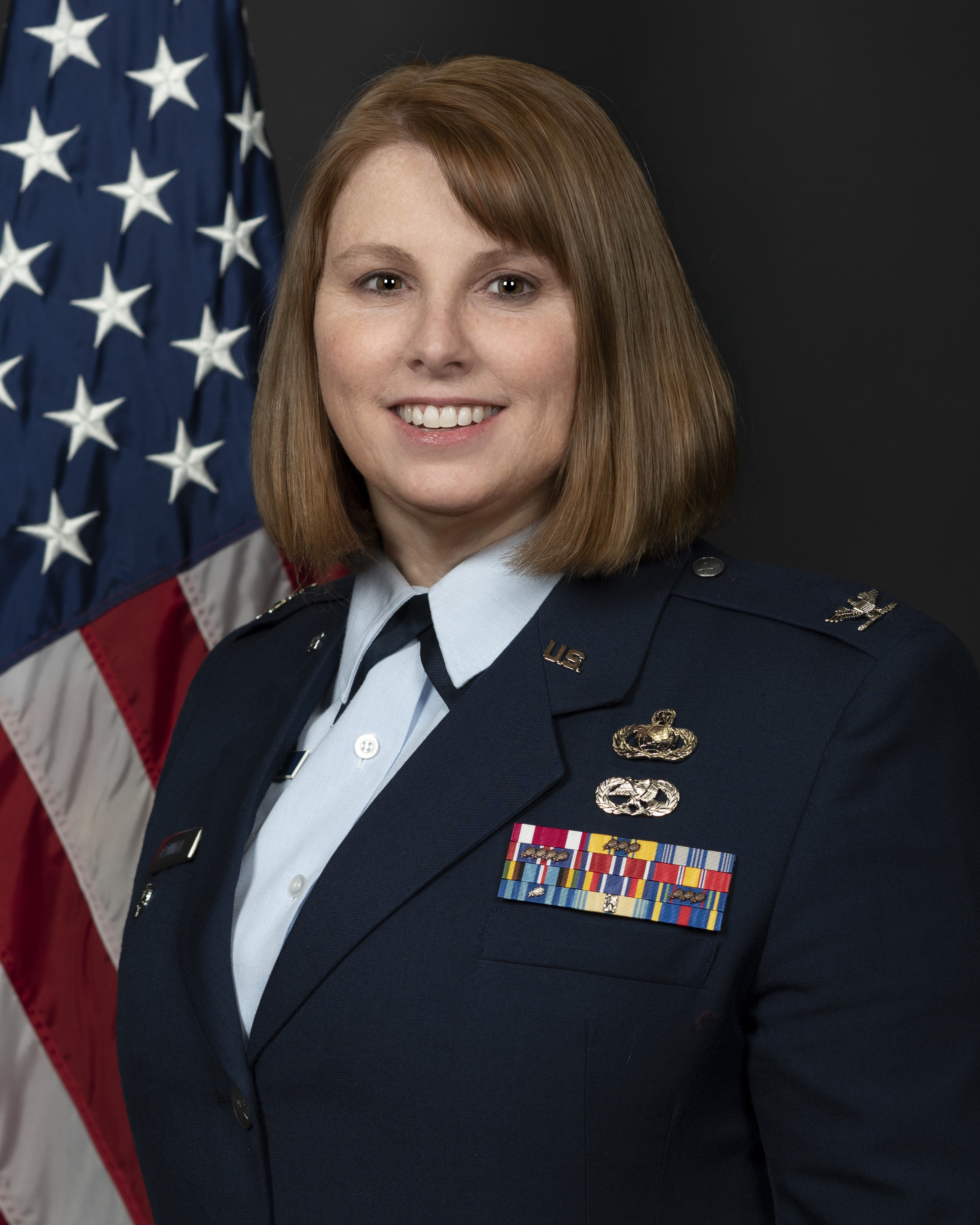 COLONEL ANGELA M. O'CONNELL > 141st Air Refueling Wing > Display