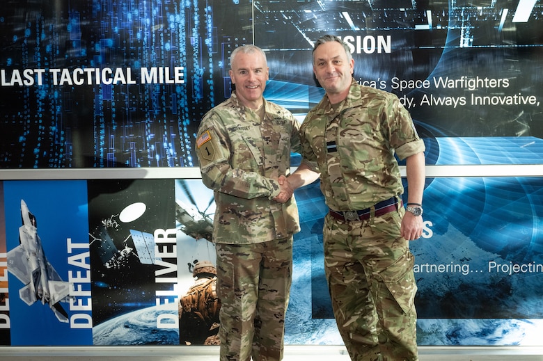 U K Space Command Delegation Visit Usspacecom Space Operations