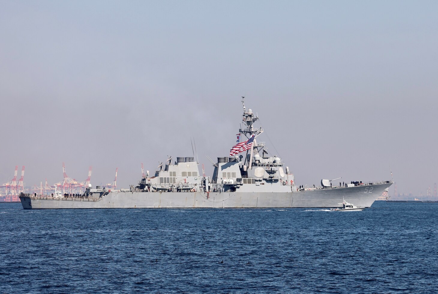USS Barry Departs 7th Fleet and Japan after Six Years of Forward ...