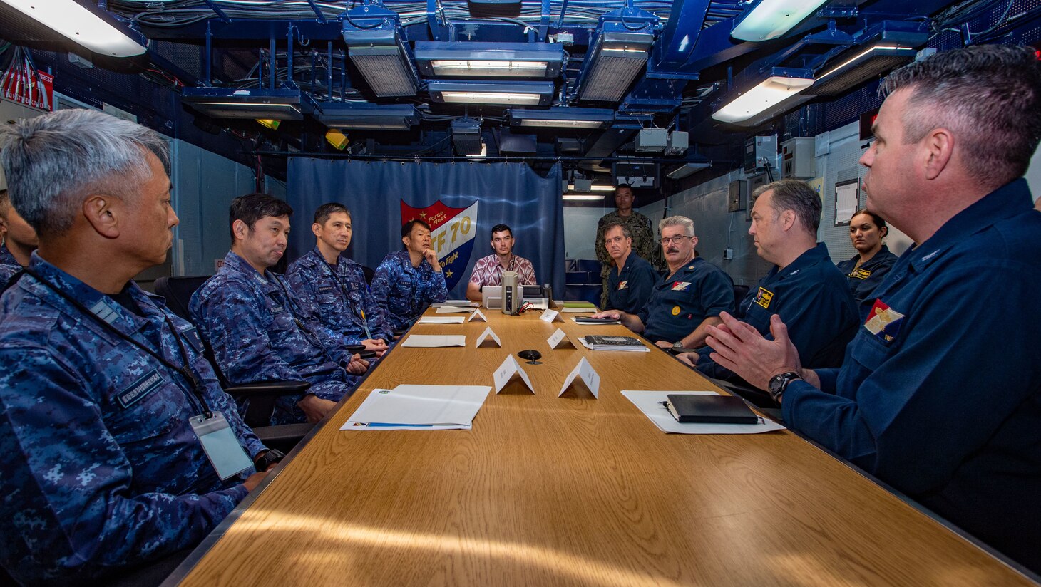 CTF 70 IW Leaders Partner with JMSDF to Promote OPSEC for Mission ...