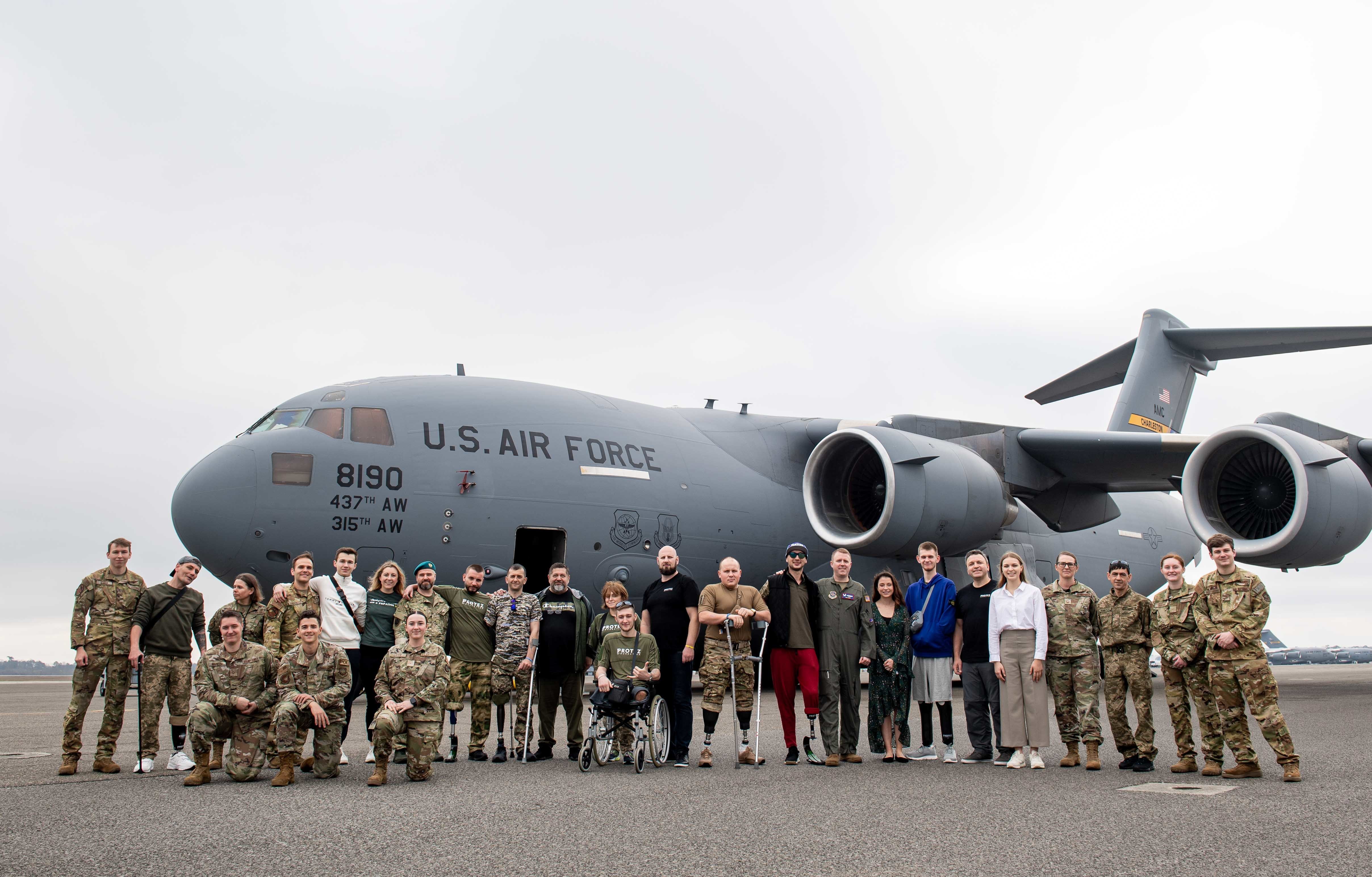 Ukrainian Soldiers Visit Joint Base Charleston > Air Mobility Command ...