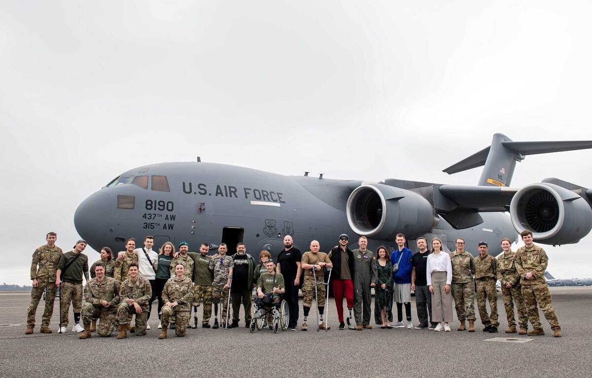 Ukrainian Soldiers Visit Joint Base Charleston > Air Mobility Command ...