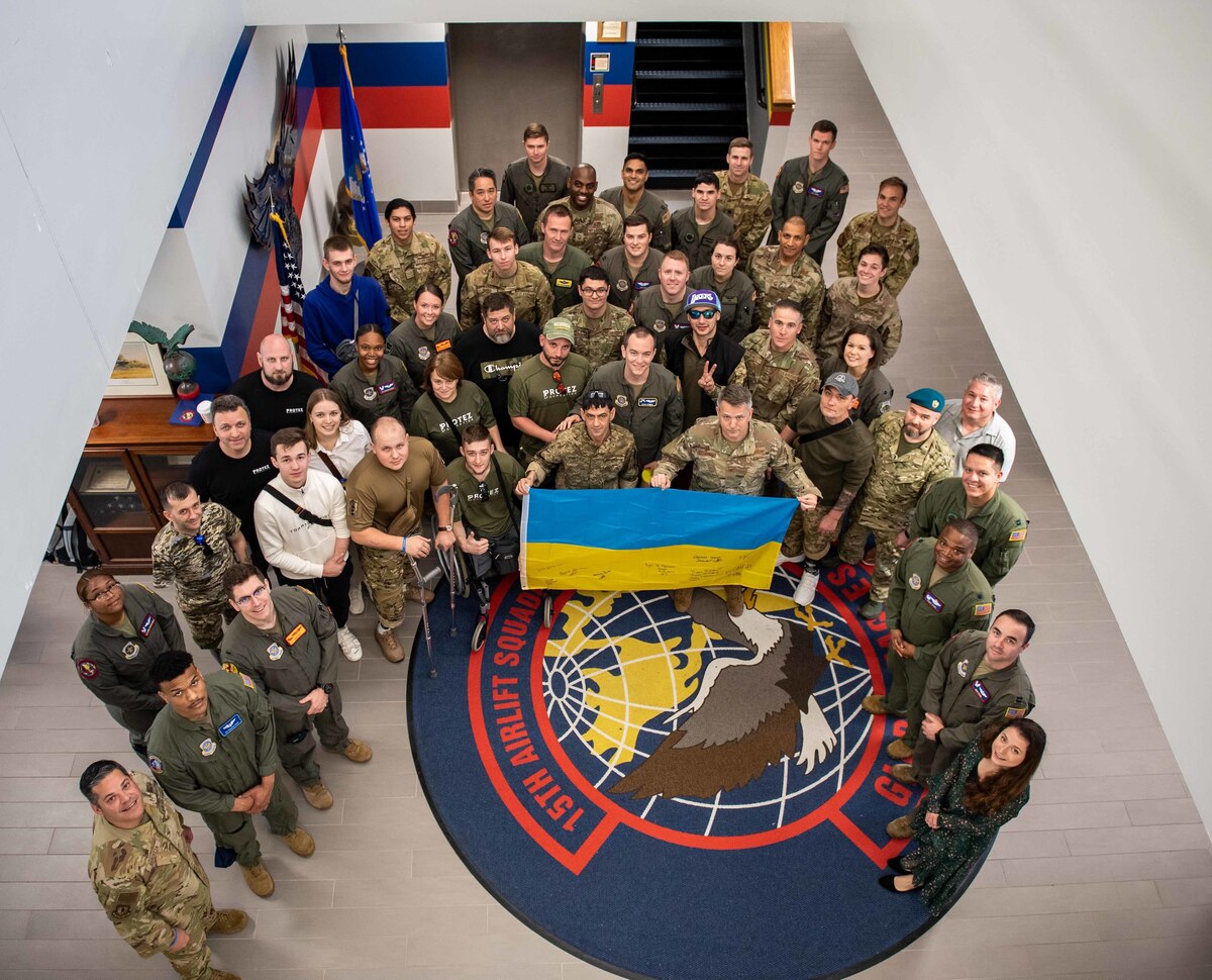 Ukrainian Soldiers Visit Joint Base Charleston > Air Mobility Command ...