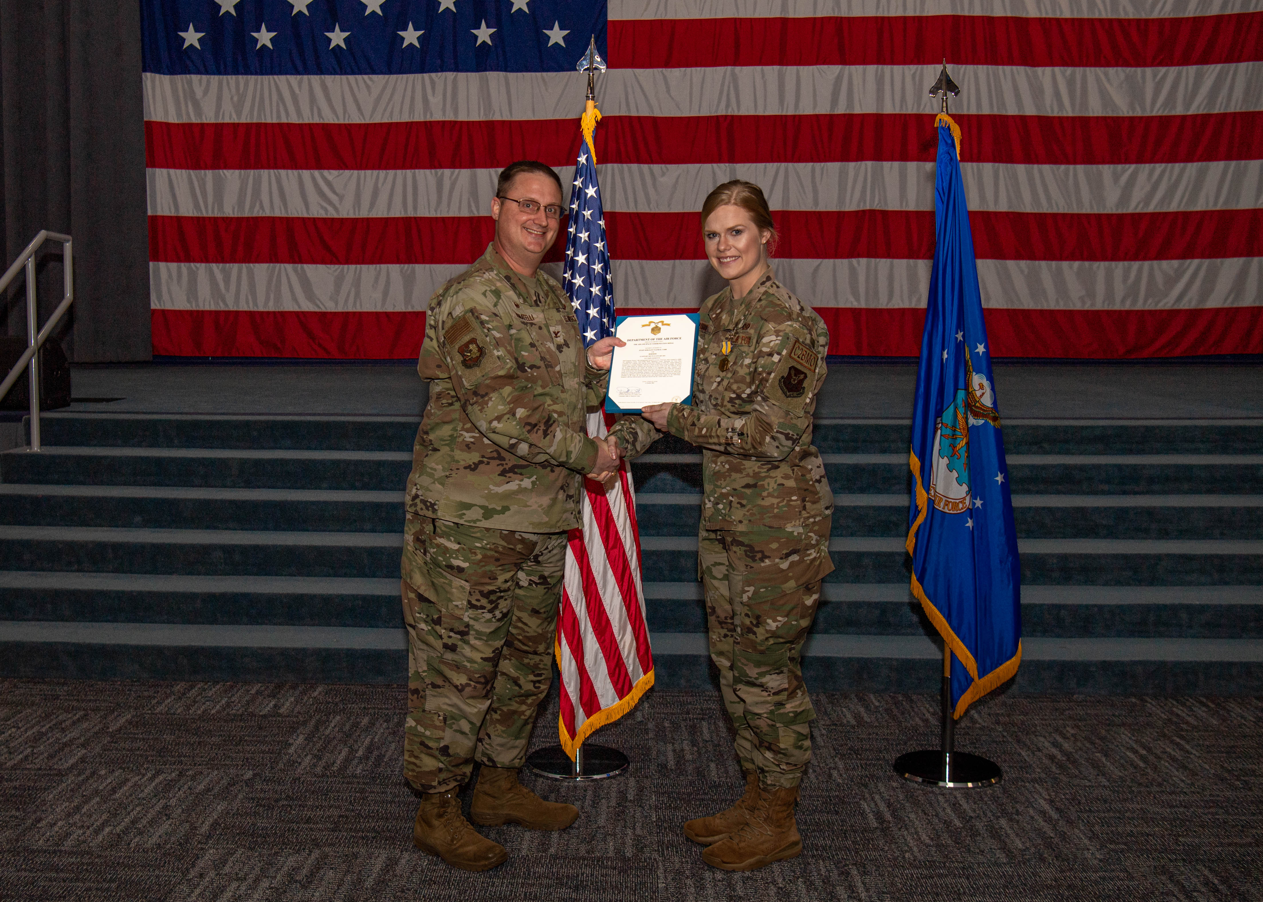 Mighty Eighth Airman awarded Air and Space Commendation Medal