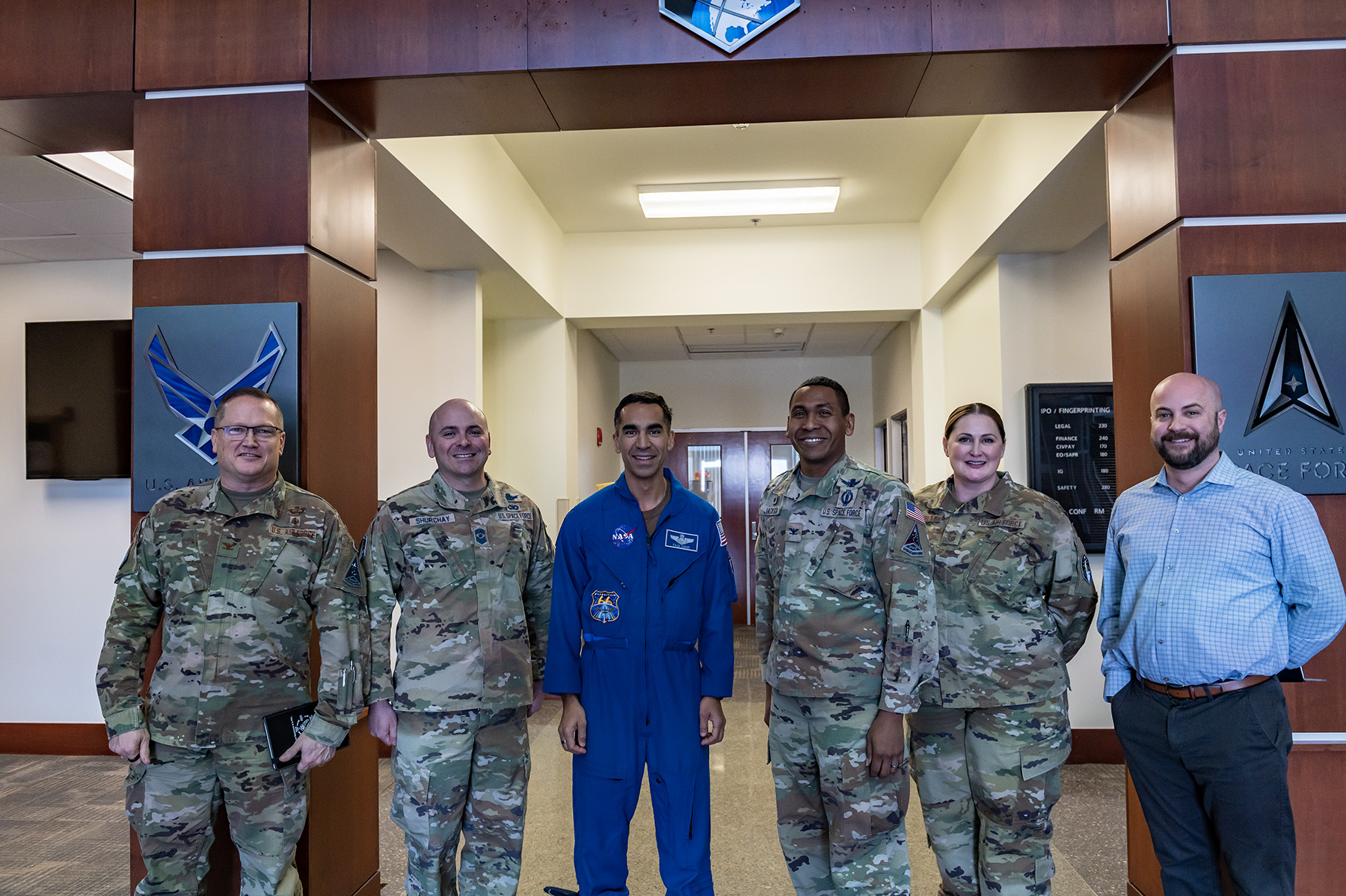 Raja Chari NASA Astronaut visits Team Buckley > Buckley Space Force ...